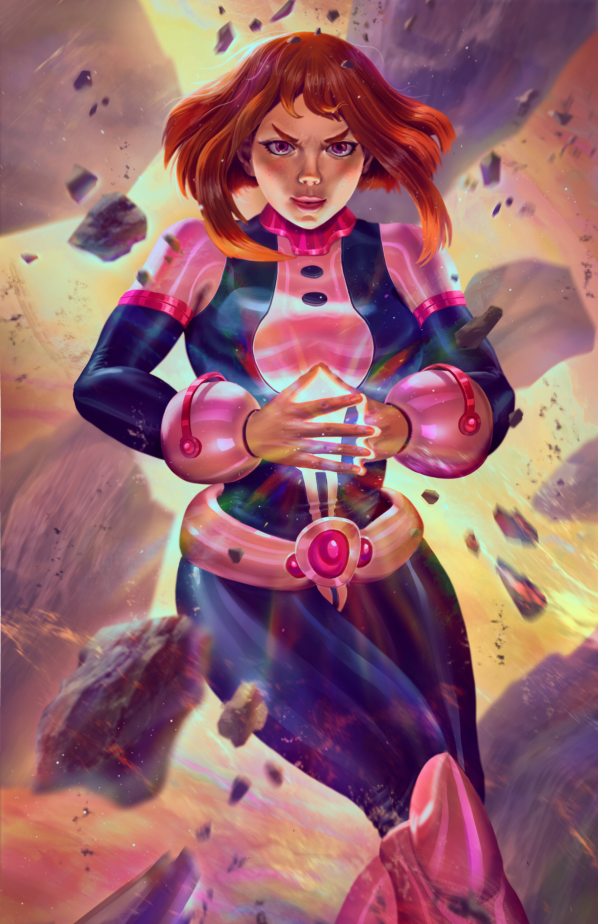 ArtStation - My Hero Ochako