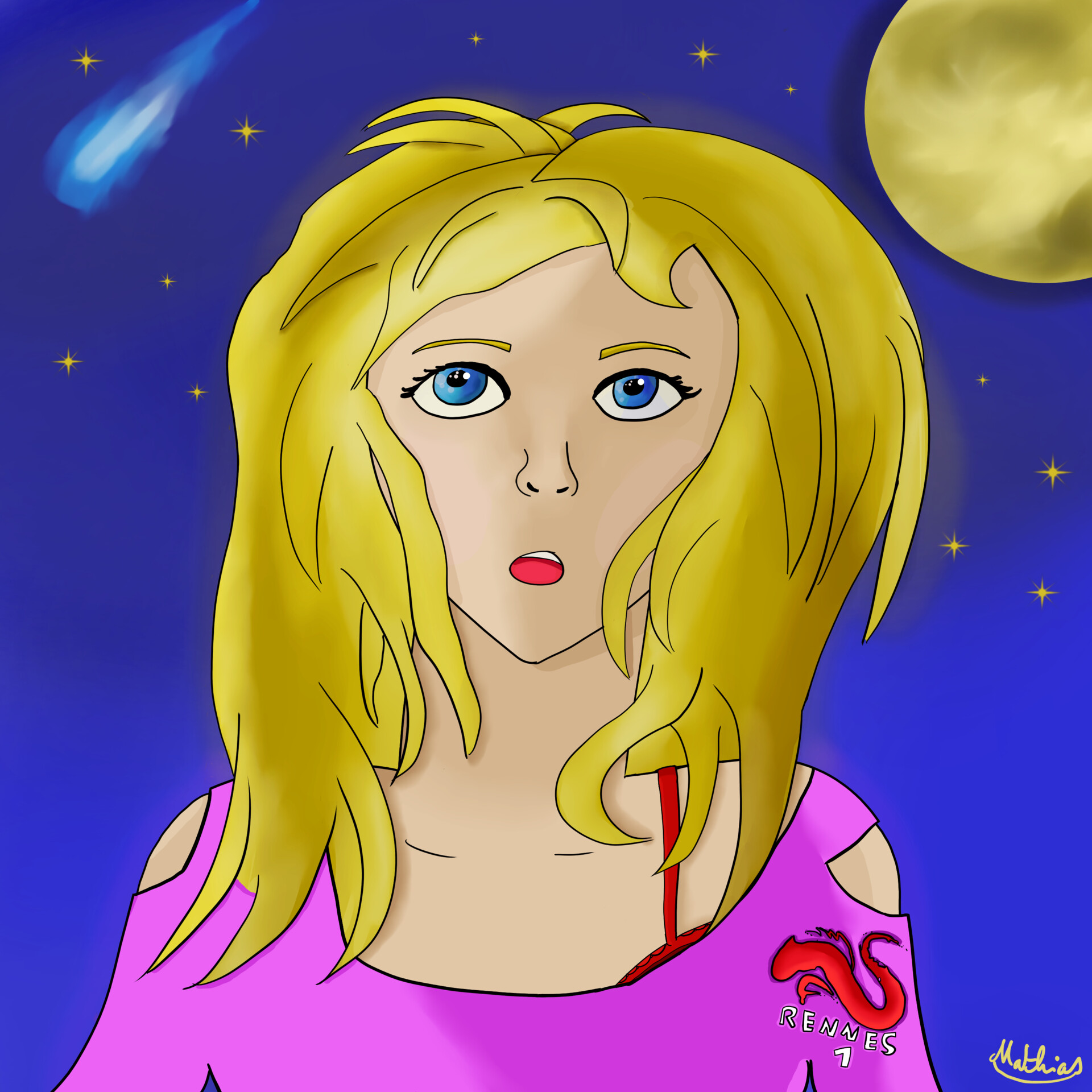 ArtStation - Star Girl