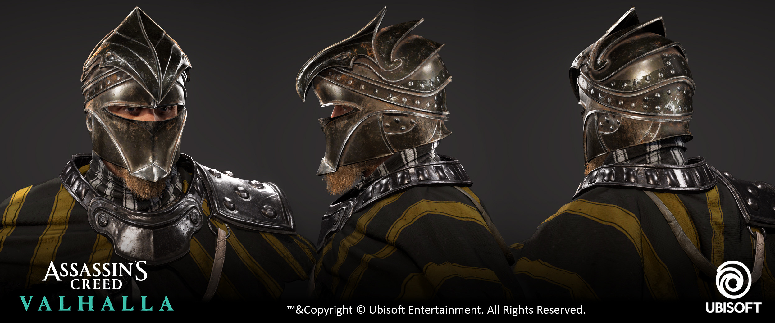 Dominique Gagné - Assassin's Creed Valhalla - Helmets and Hairstyles