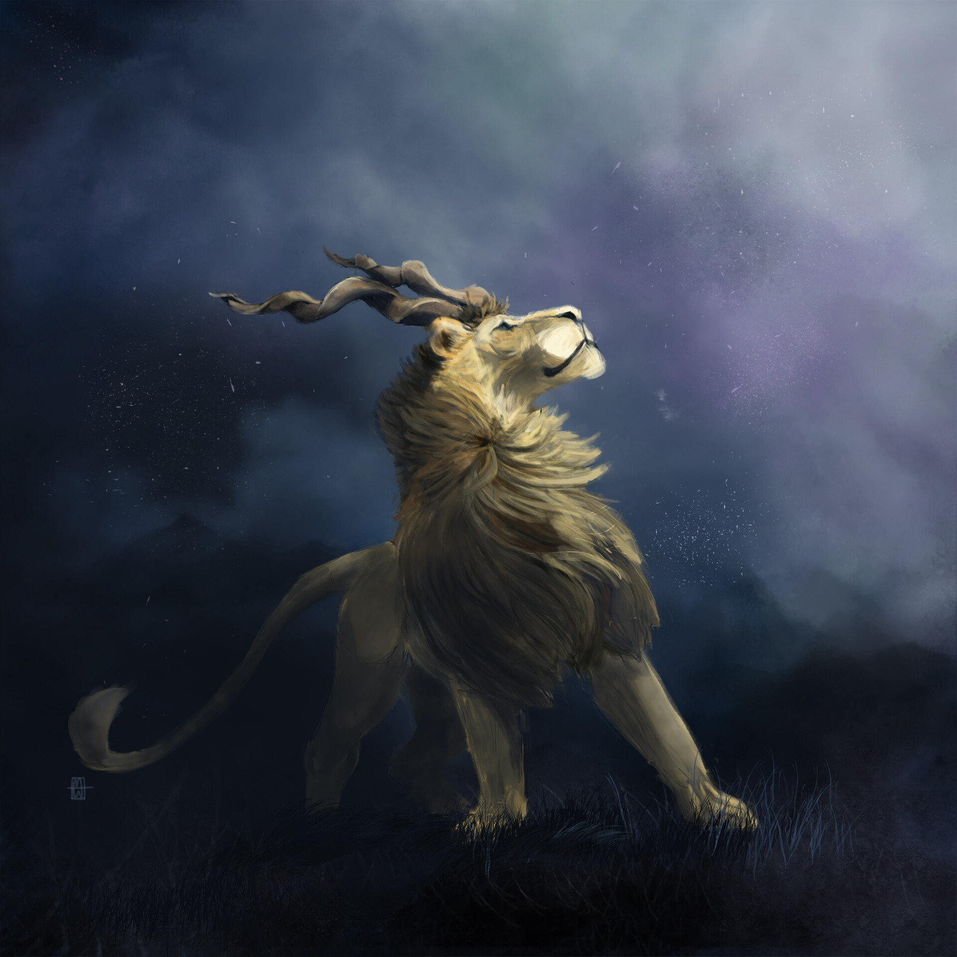 ArtStation - Lion god