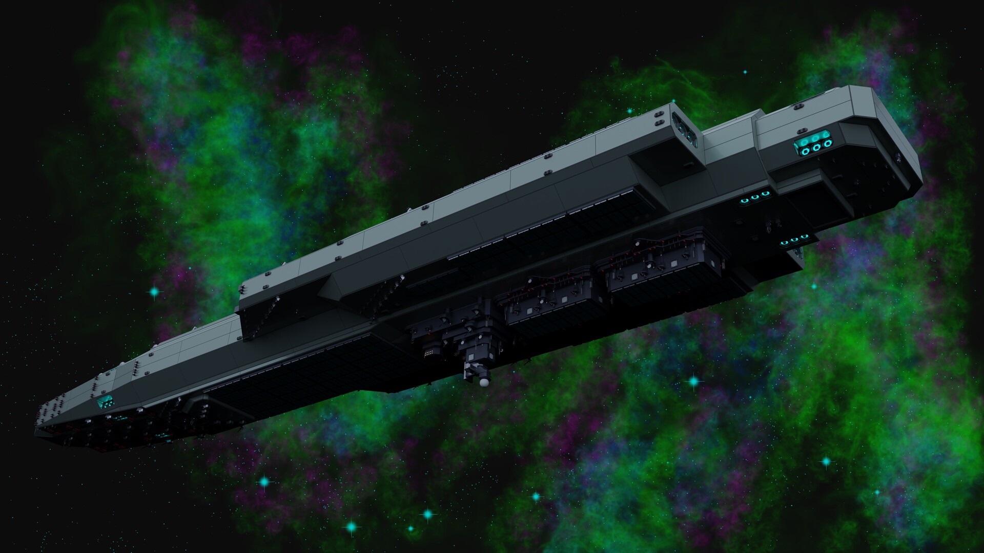 ArtStation - Vorm Heavy Arsenal ship 2