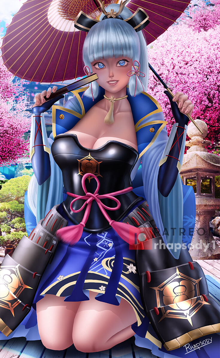 ArtStation - Kamisato Ayaka