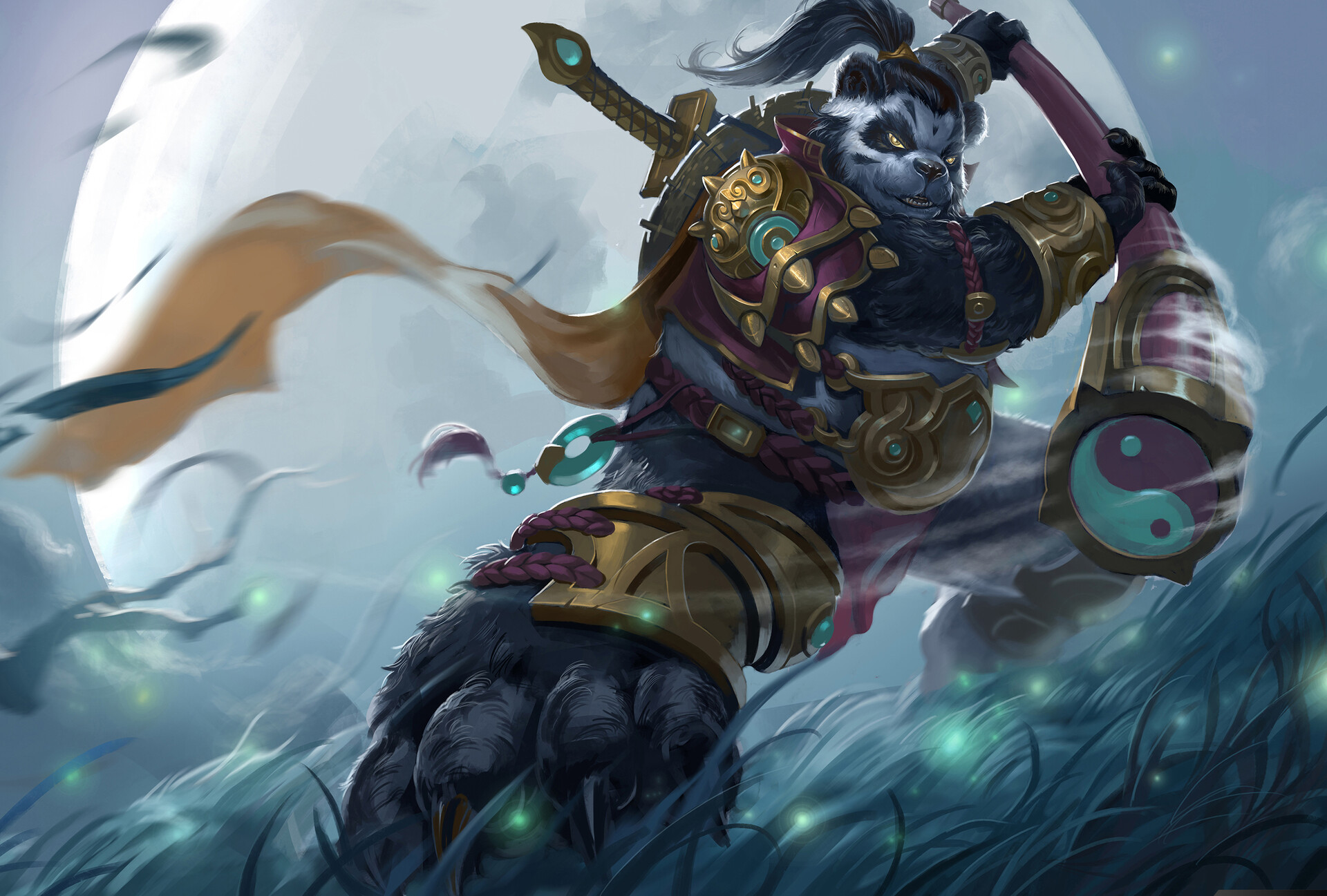 ArtStation - MOBA Character Splash Screens