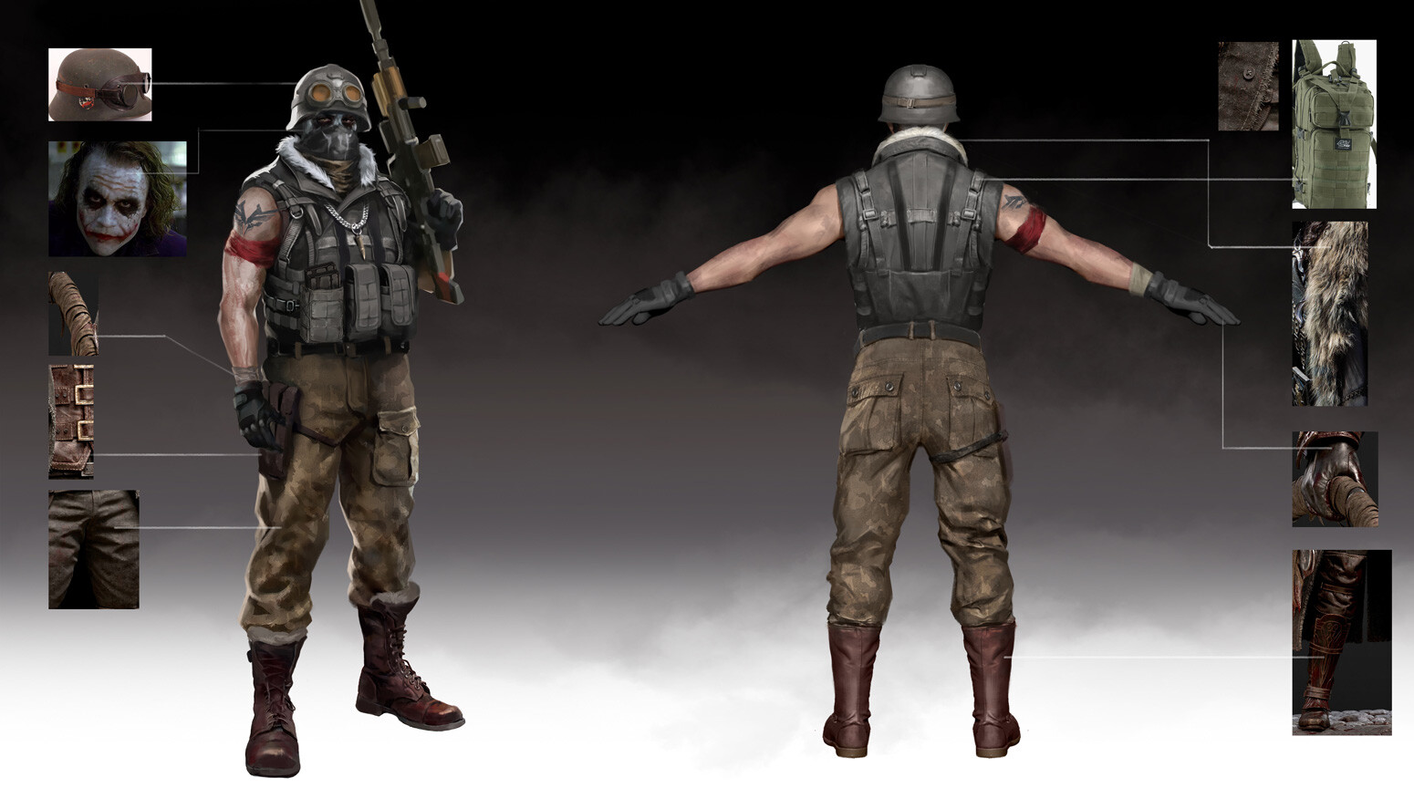 BOSi Art Studios - Call of Duty Mobile - 2D Concept Design