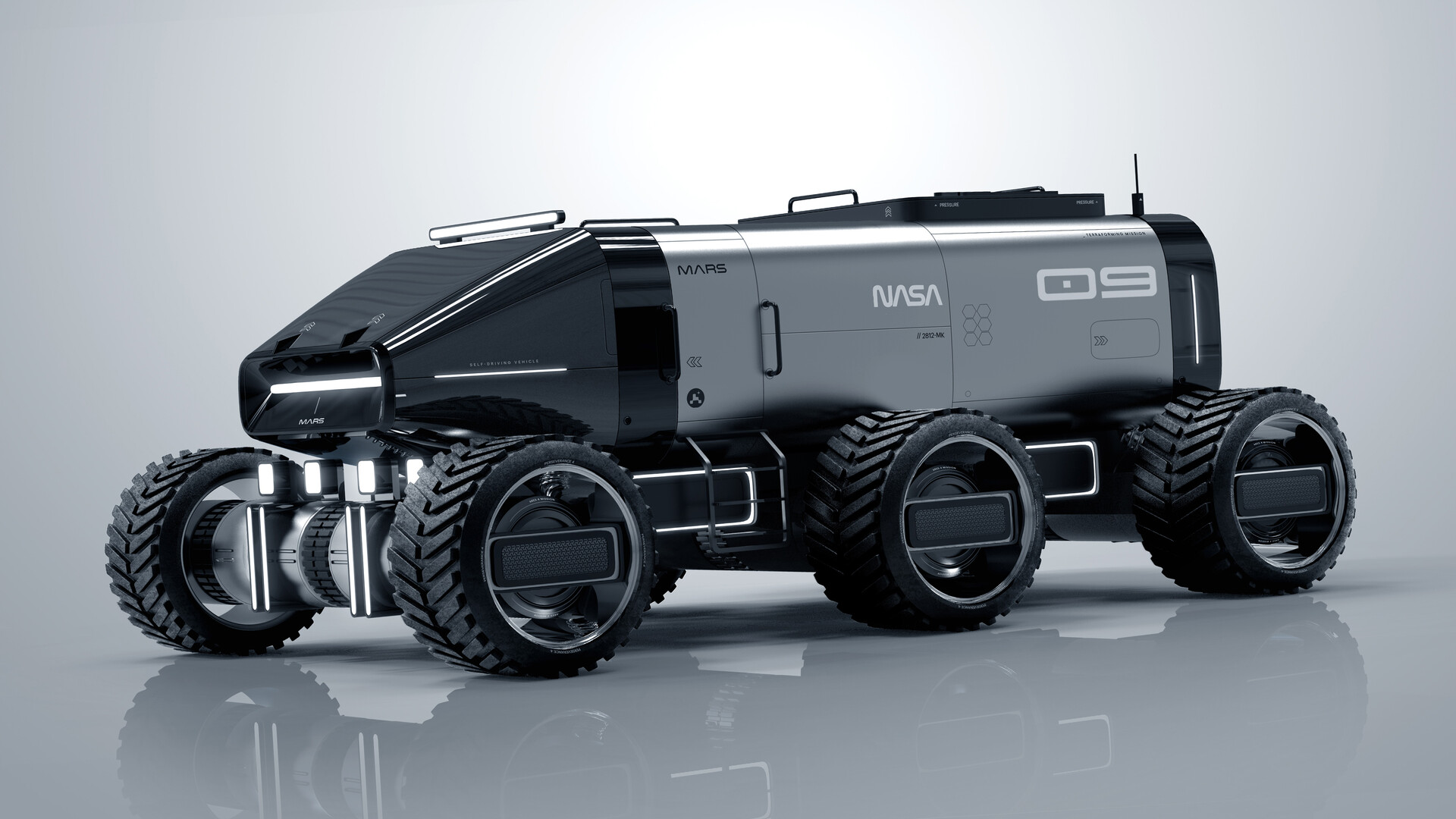 ArtStation - Mars Rover