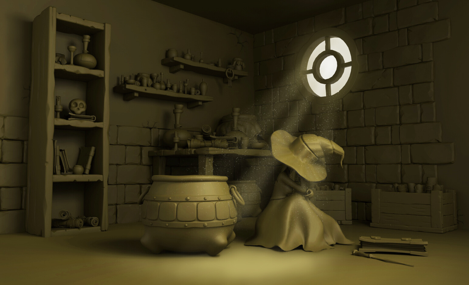 ArtStation - Witch's Lair