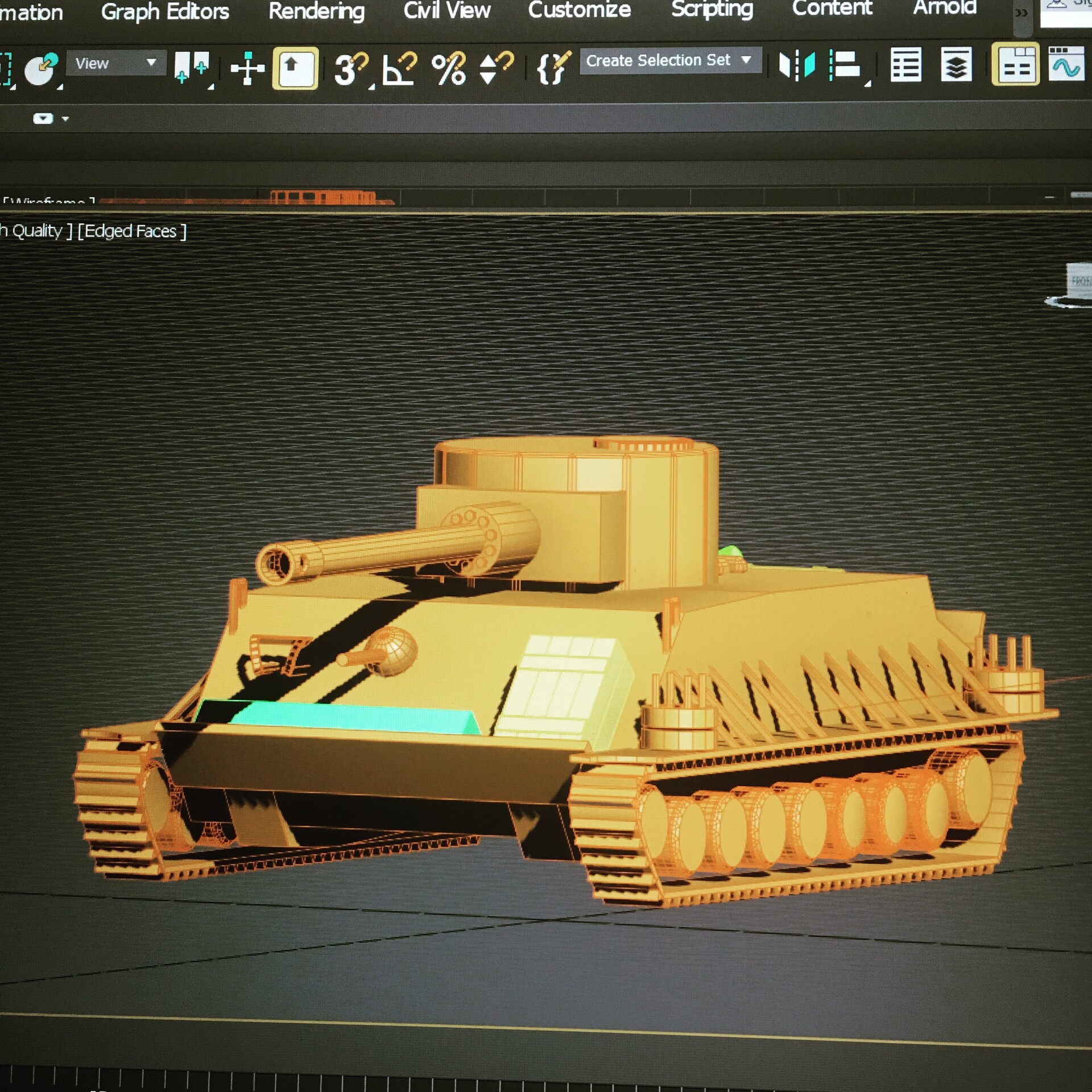 ArtStation - Panzer Tank