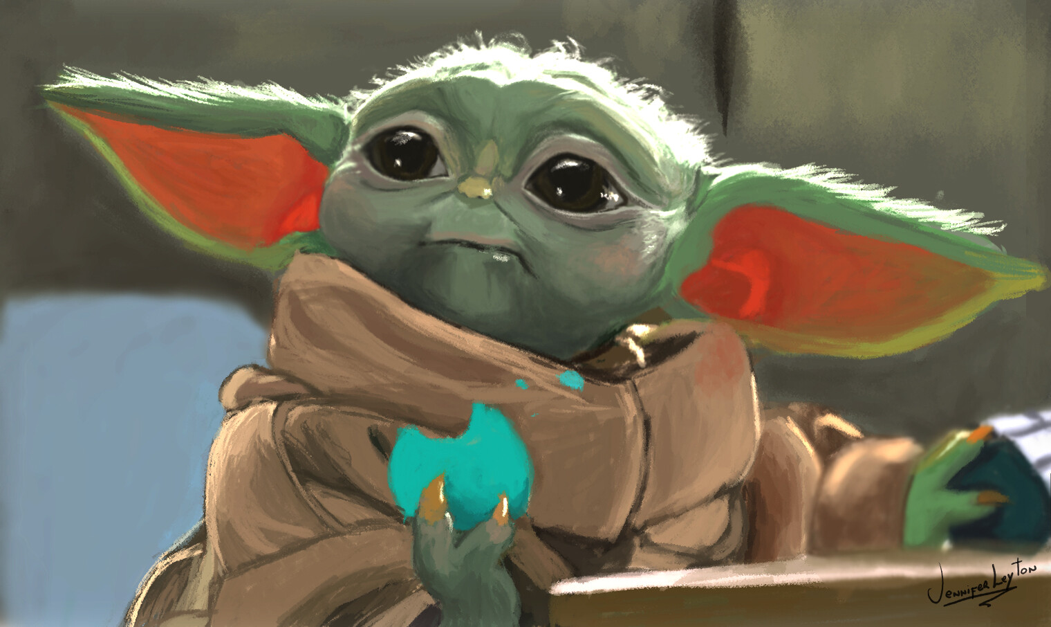 ArtStation - baby_yoda