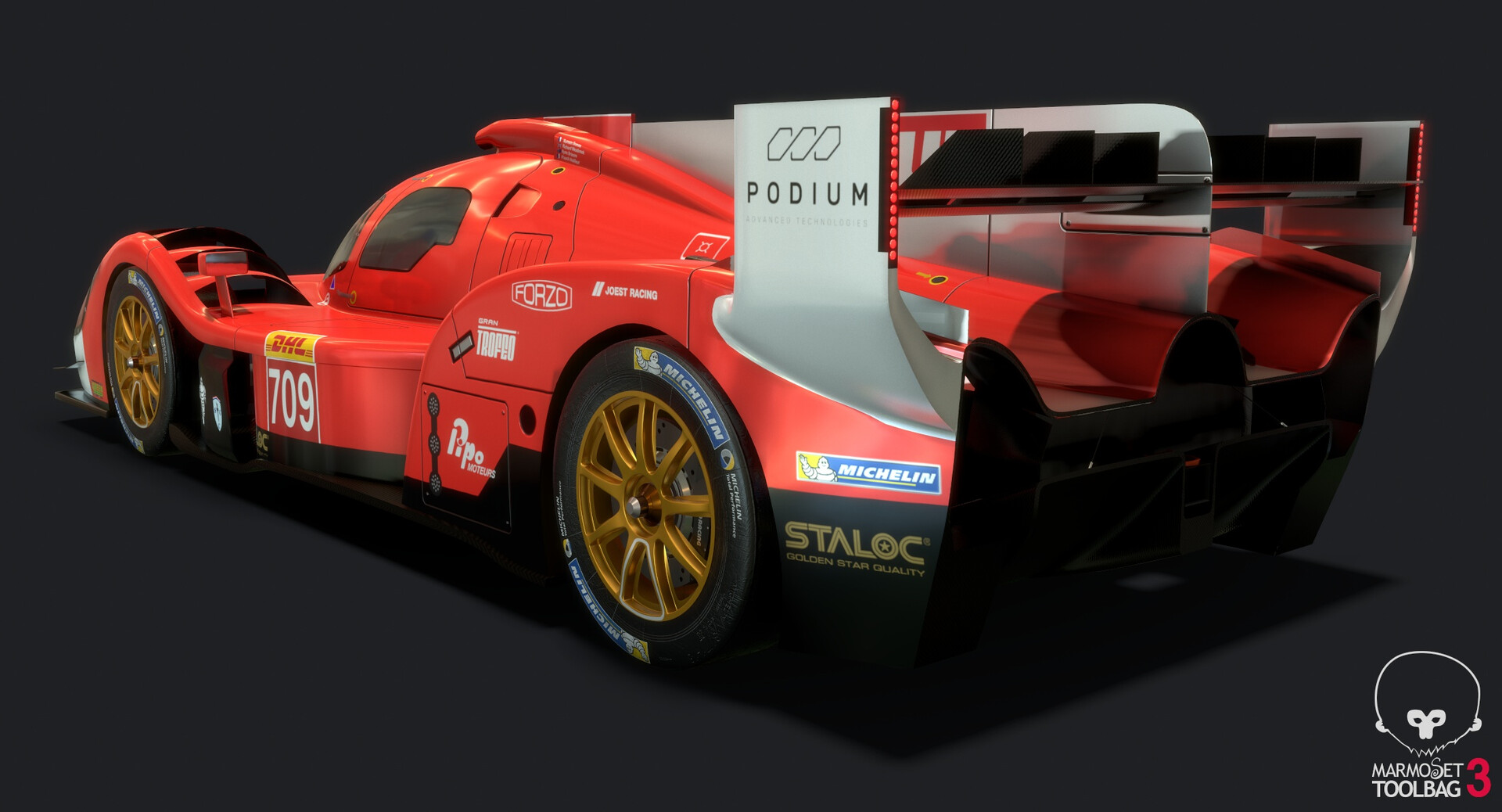 OpticalDreamSoft - Glickenhaus Racing SCG 007 LMH WEC 2021 Hypercar 3D ...