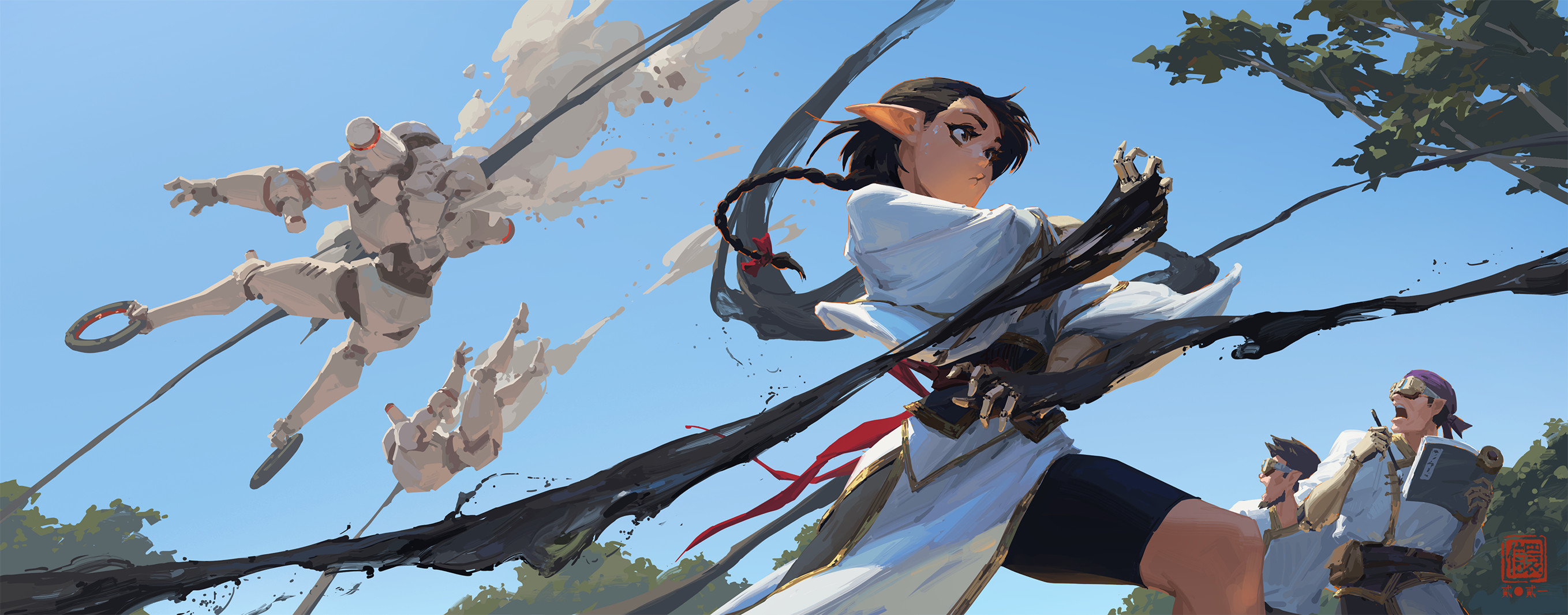 kan-liu-666k-inkgirl.jpg (2717×1066)-花瓣网