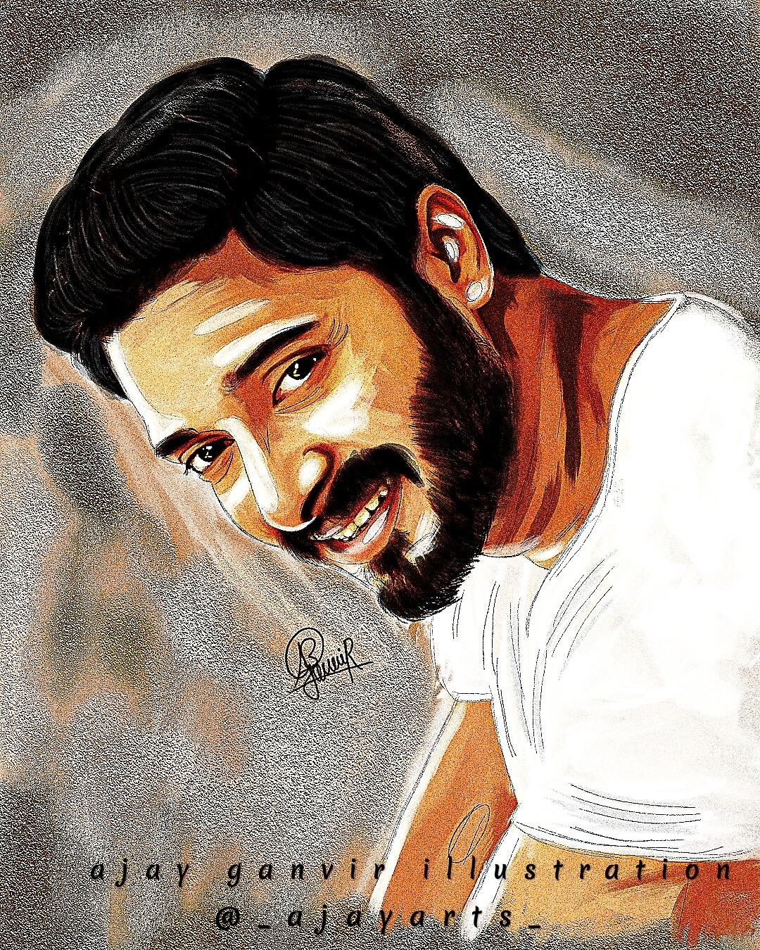 ArtStation - Digital Portrait of Shreyas Talpade