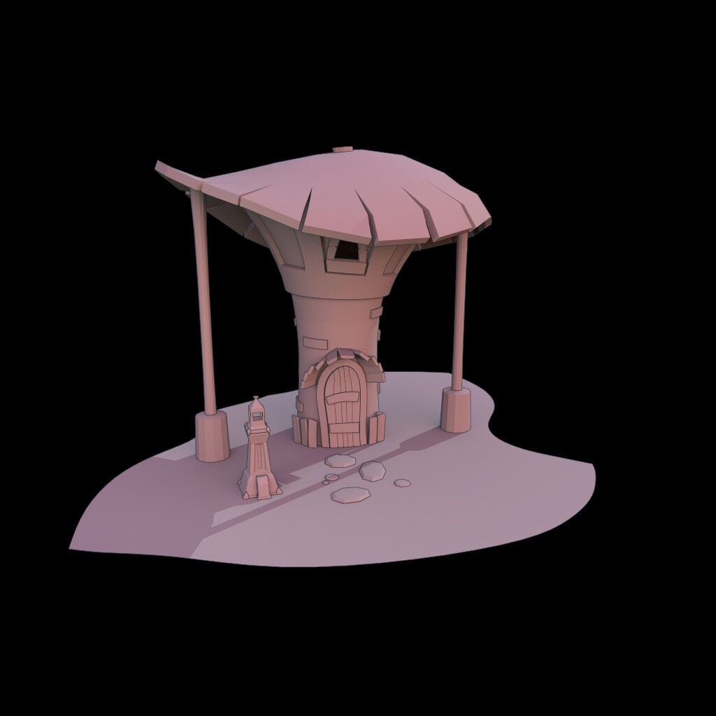 ArtStation - Stylized Low Poly