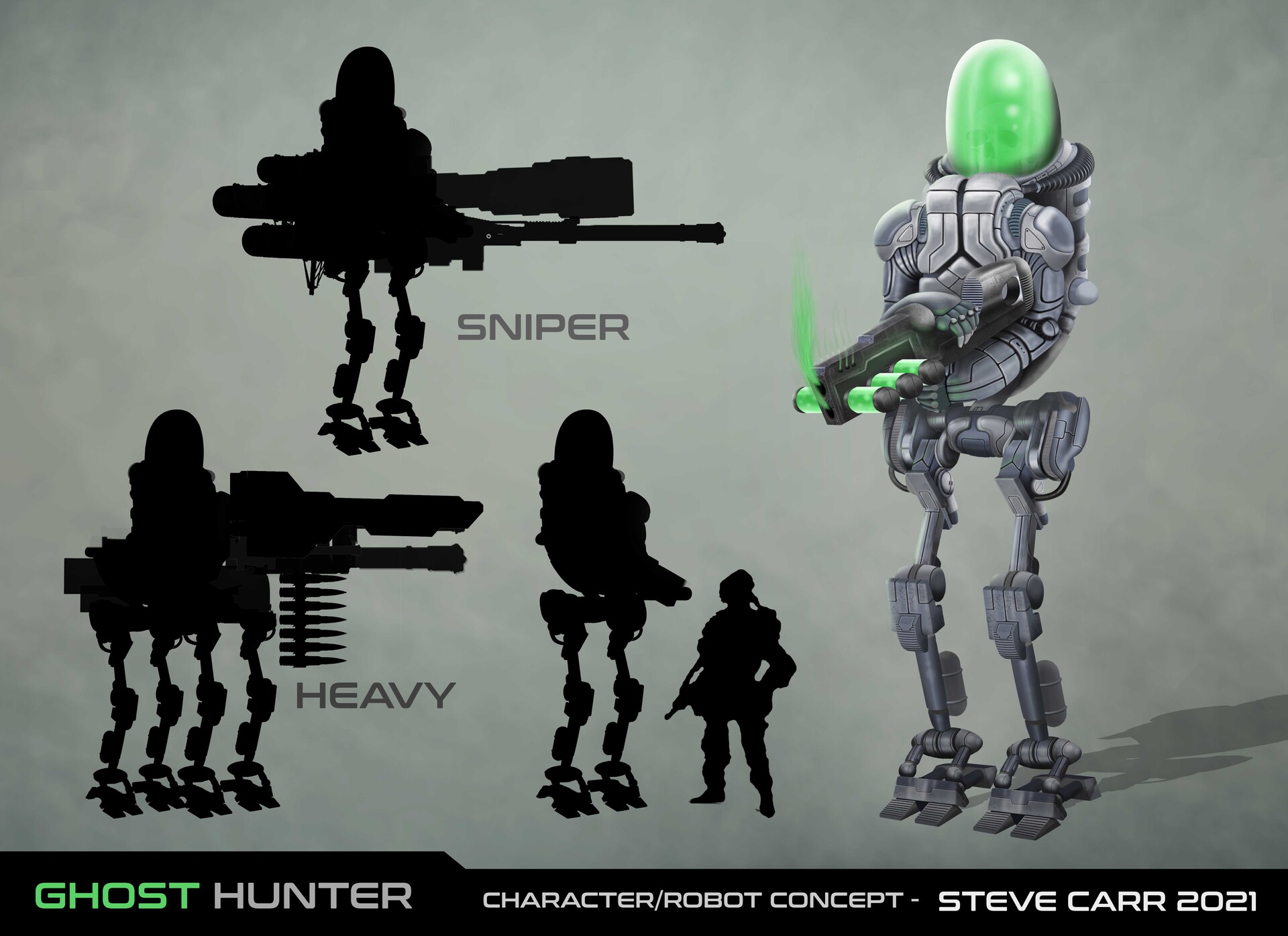 ArtStation - Ghost Hunter Character Concept