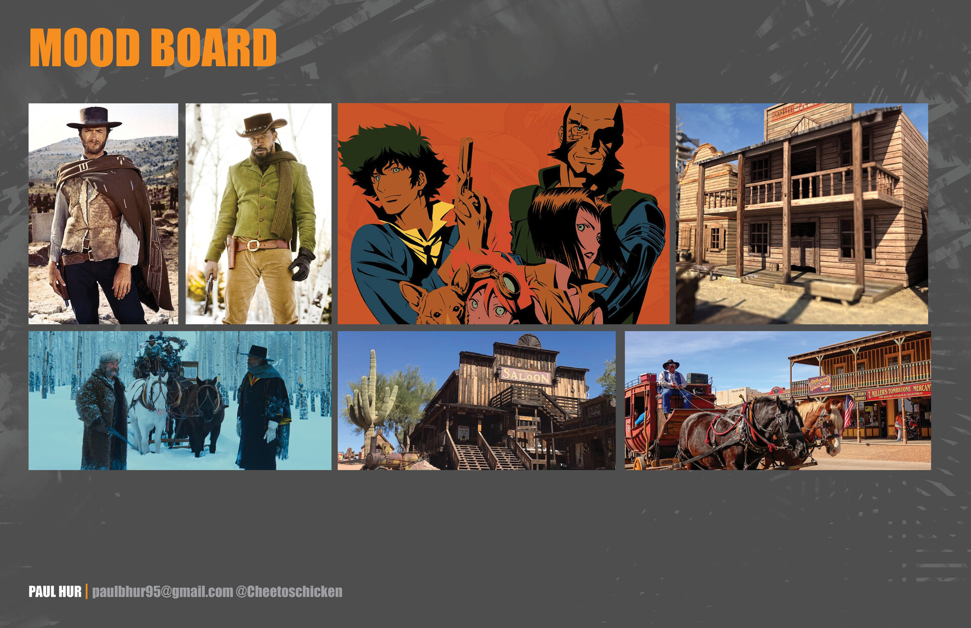 Paul Hur - Space cowboy pet dog - storyboard