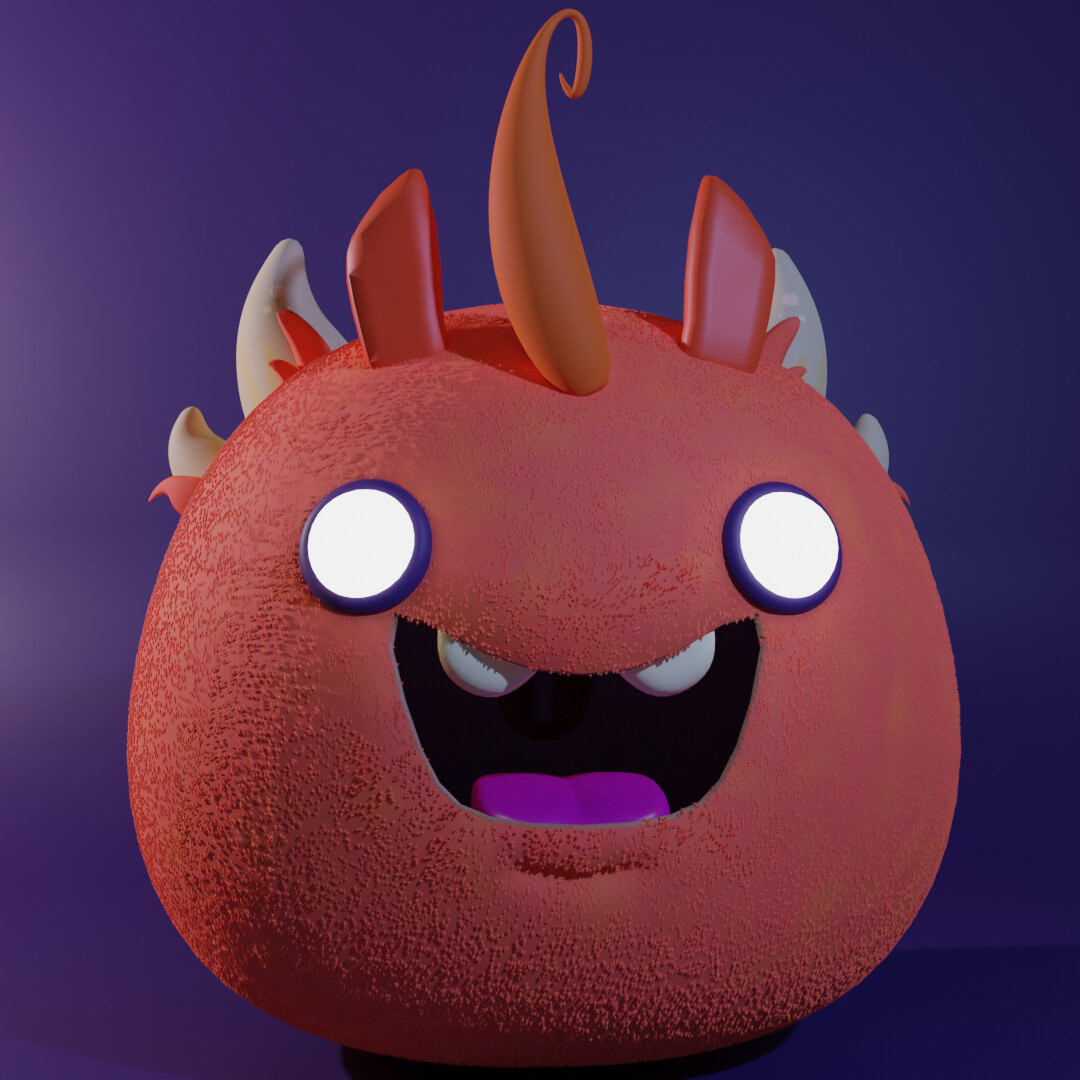 ArtStation - Cartoon Monster