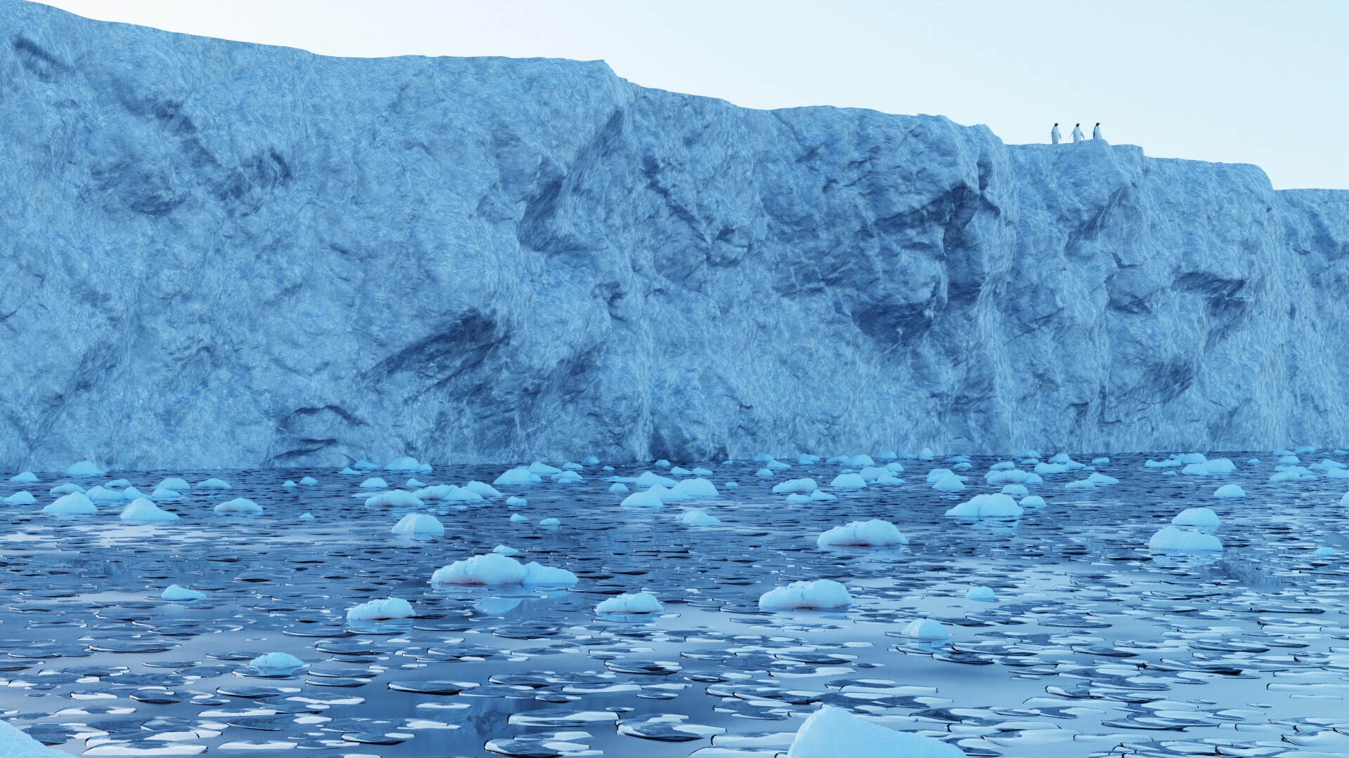 ArtStation - Arctic Ice Cliff