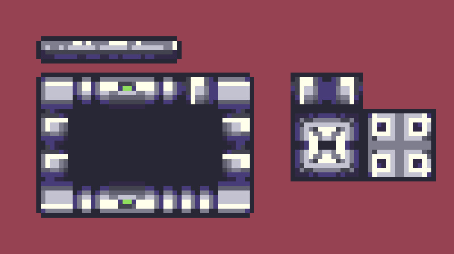 ArtStation - Tileset SpaceScape