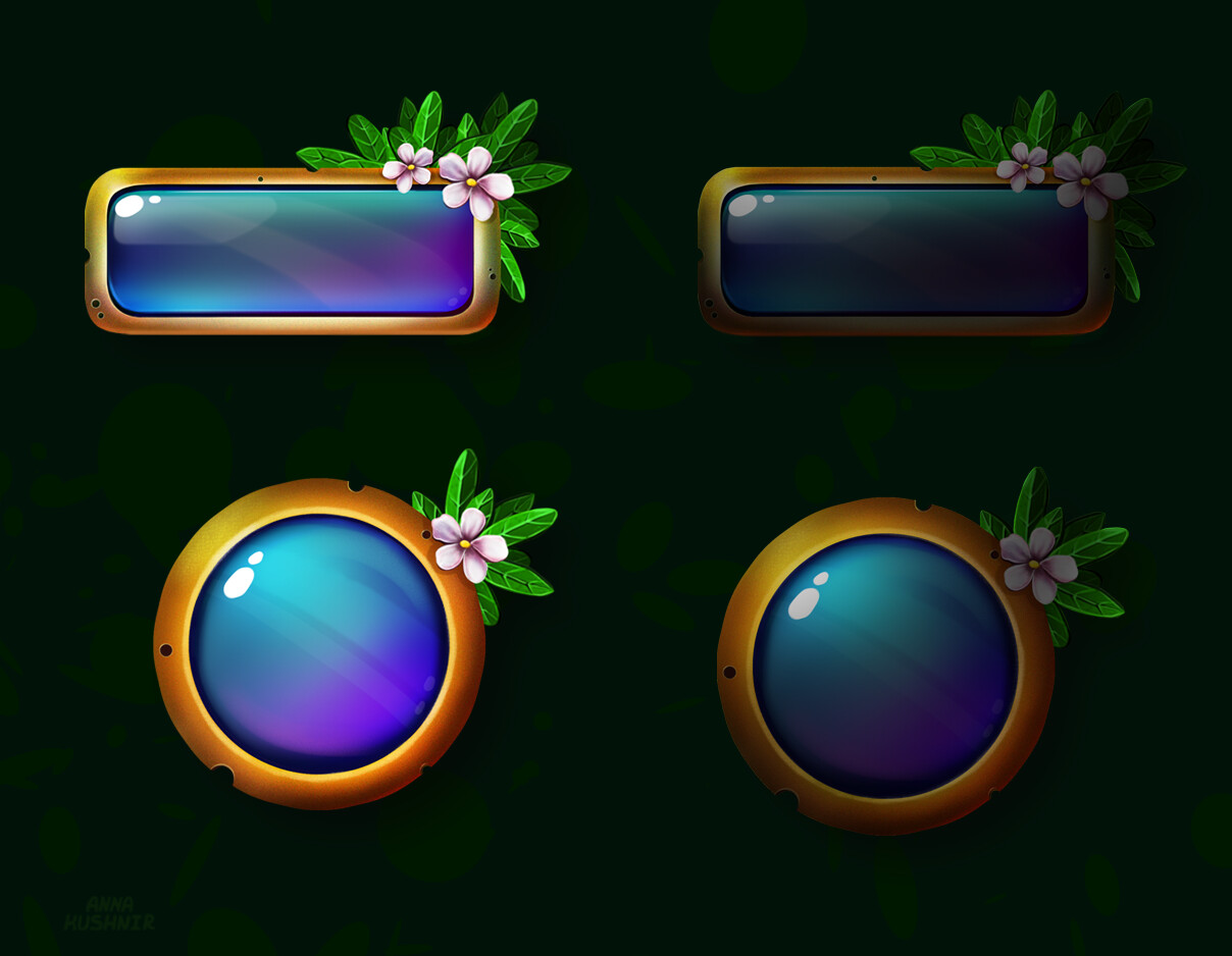 ArtStation - Custom buttons