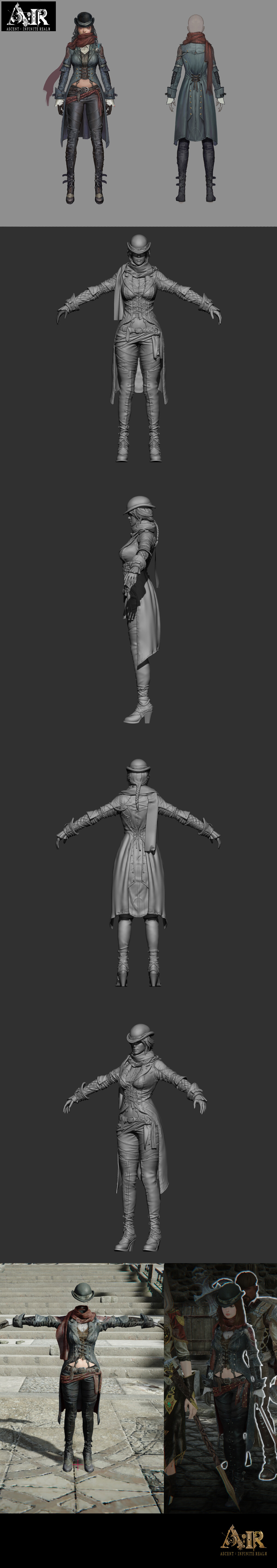 ArtStation - AIR - costume