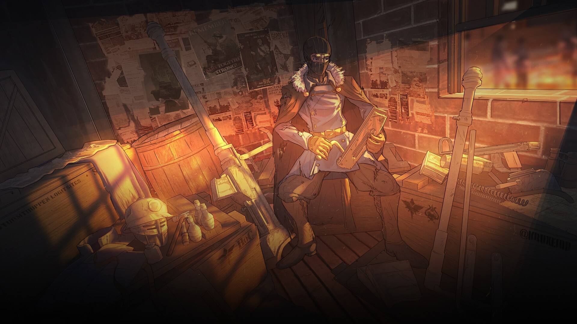 ArtStation - Foxhole Fanart Commission