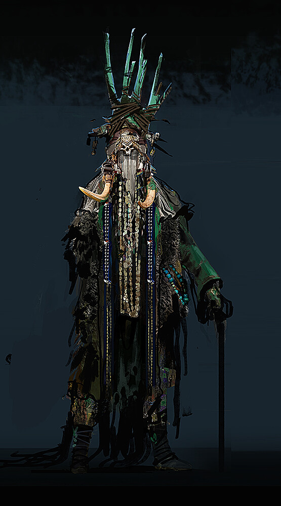 ArtStation - sorcerer concept design
