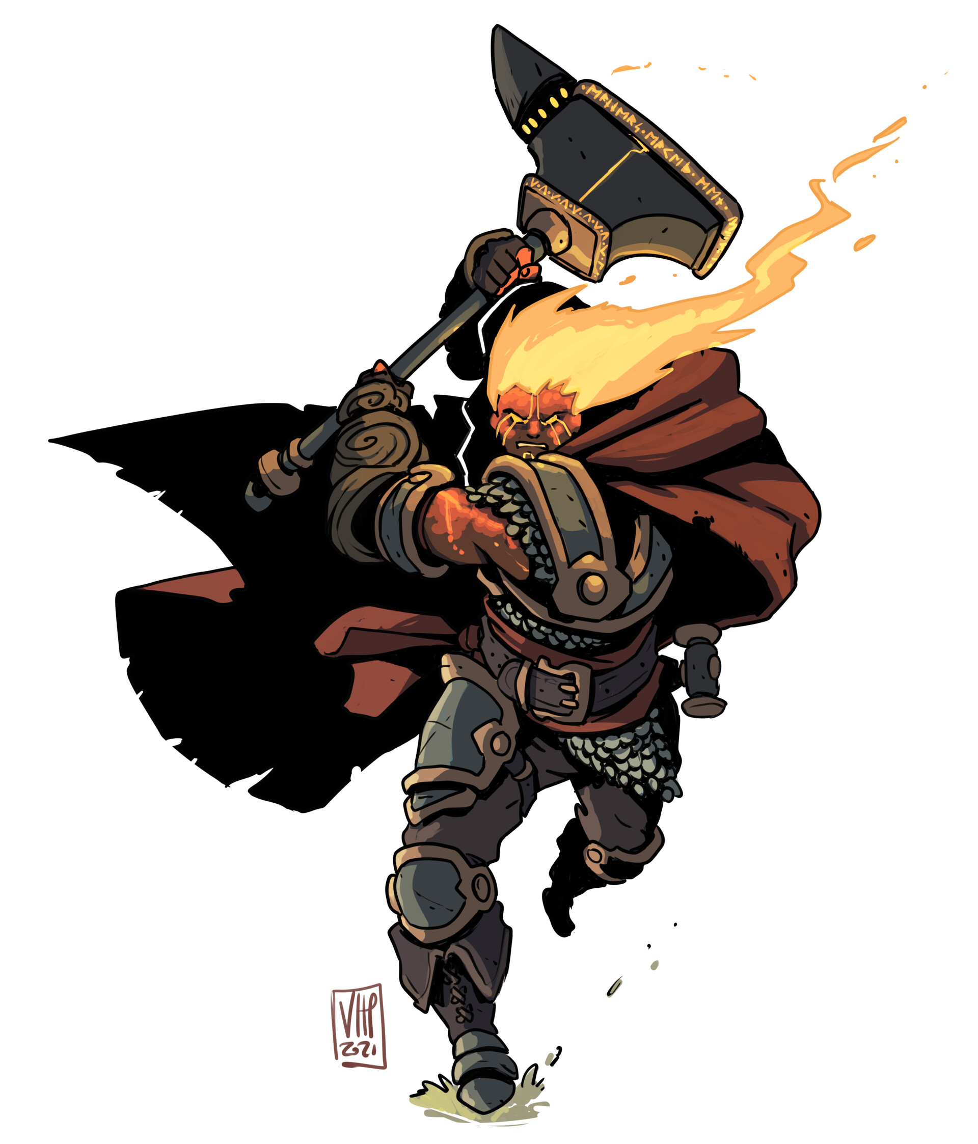 Bone Dust - Emba, cleric of Gond