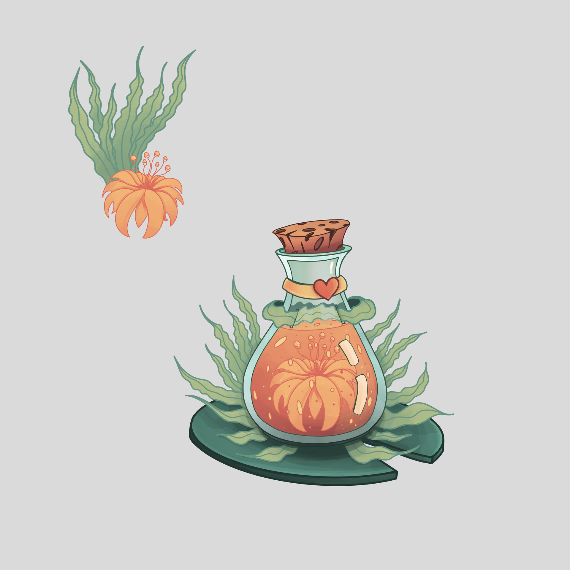 ArtStation - Health Potion Concept