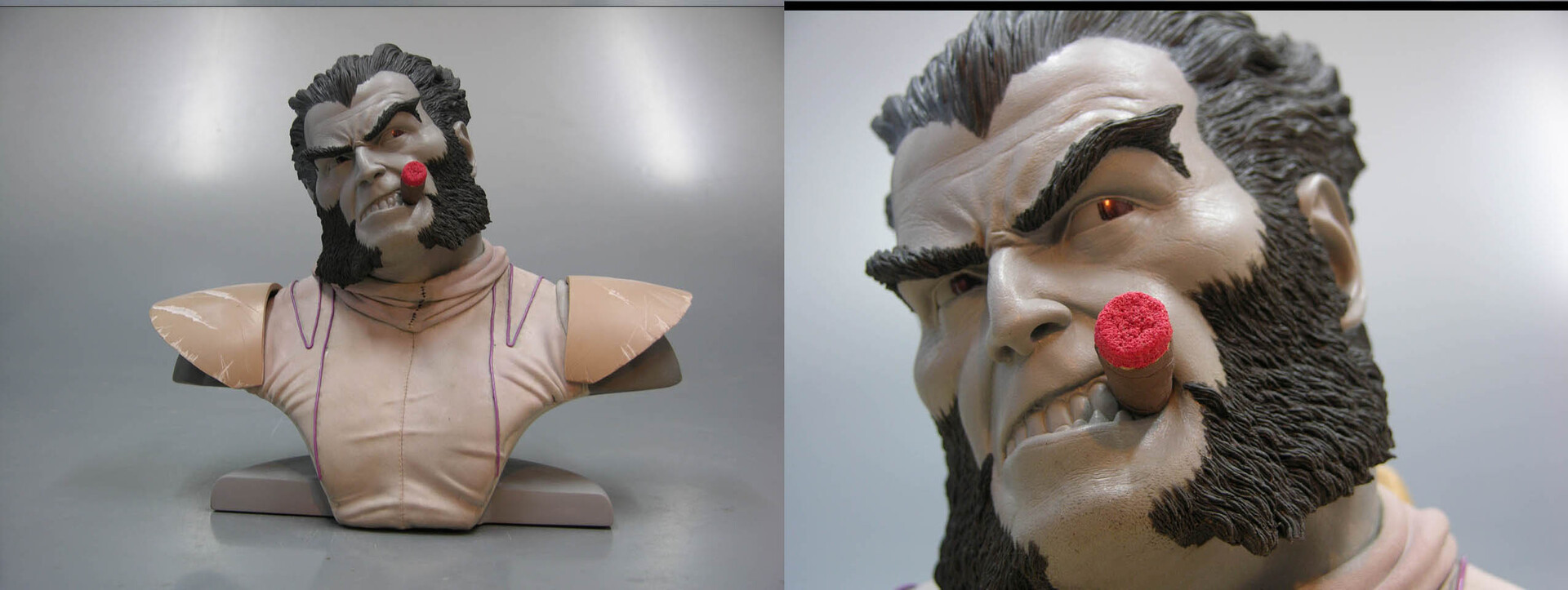 martin canale - WOLVERINE Legendary scale bust by Sideshow Collectibles ...