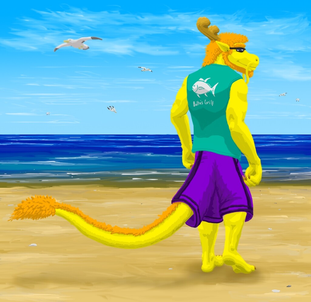 ArtStation - Beach Day