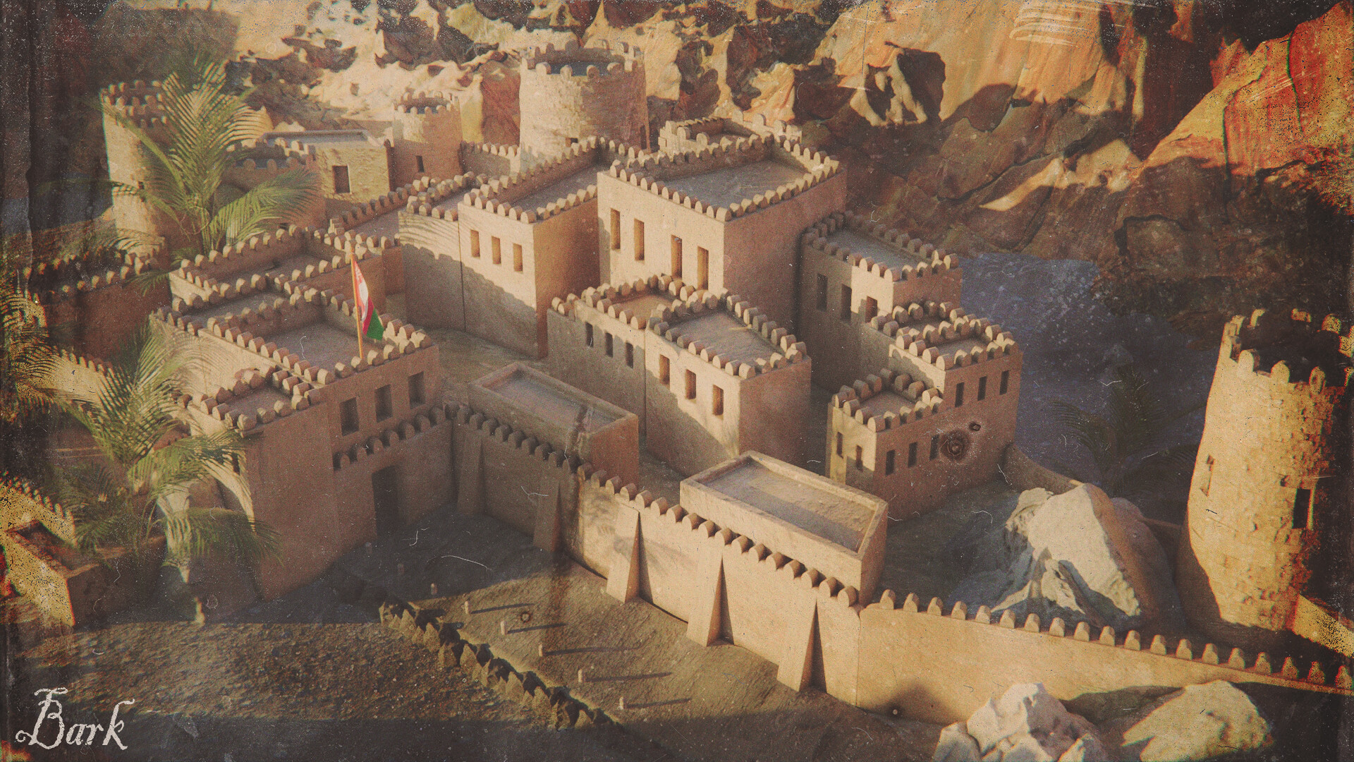 ArtStation - Oman castle