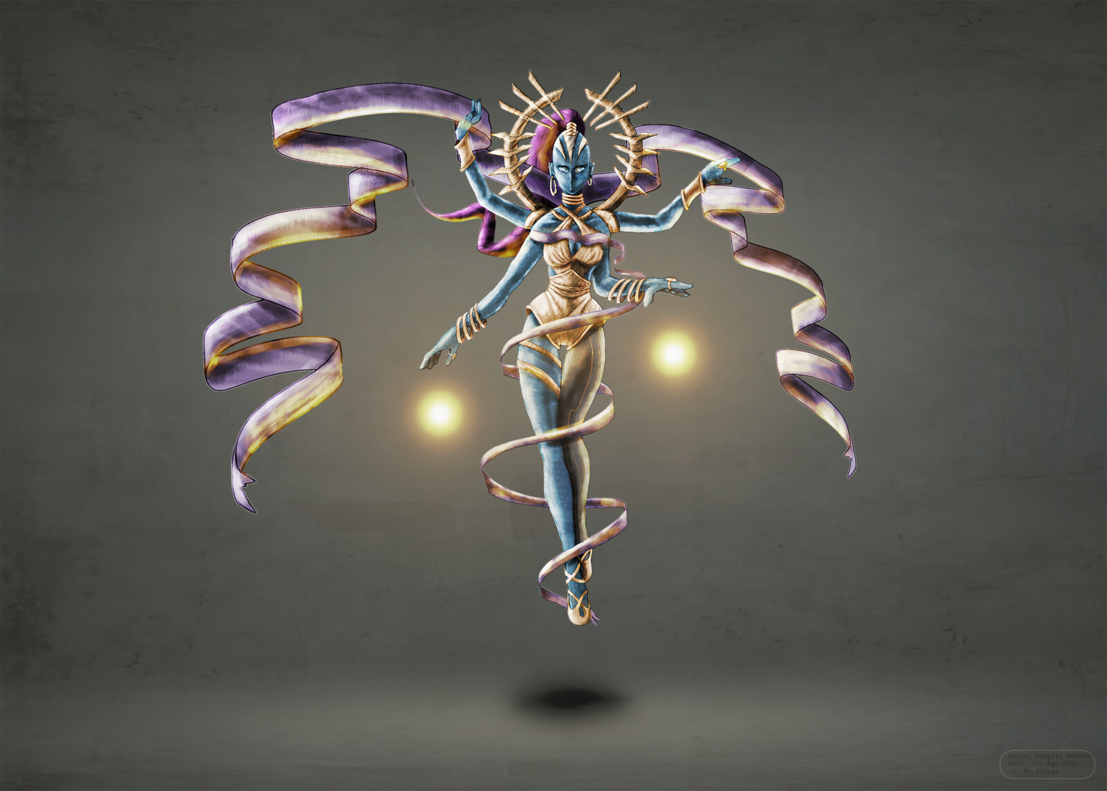 IO.Doug - Ancient Goddess - Concept Art - Character