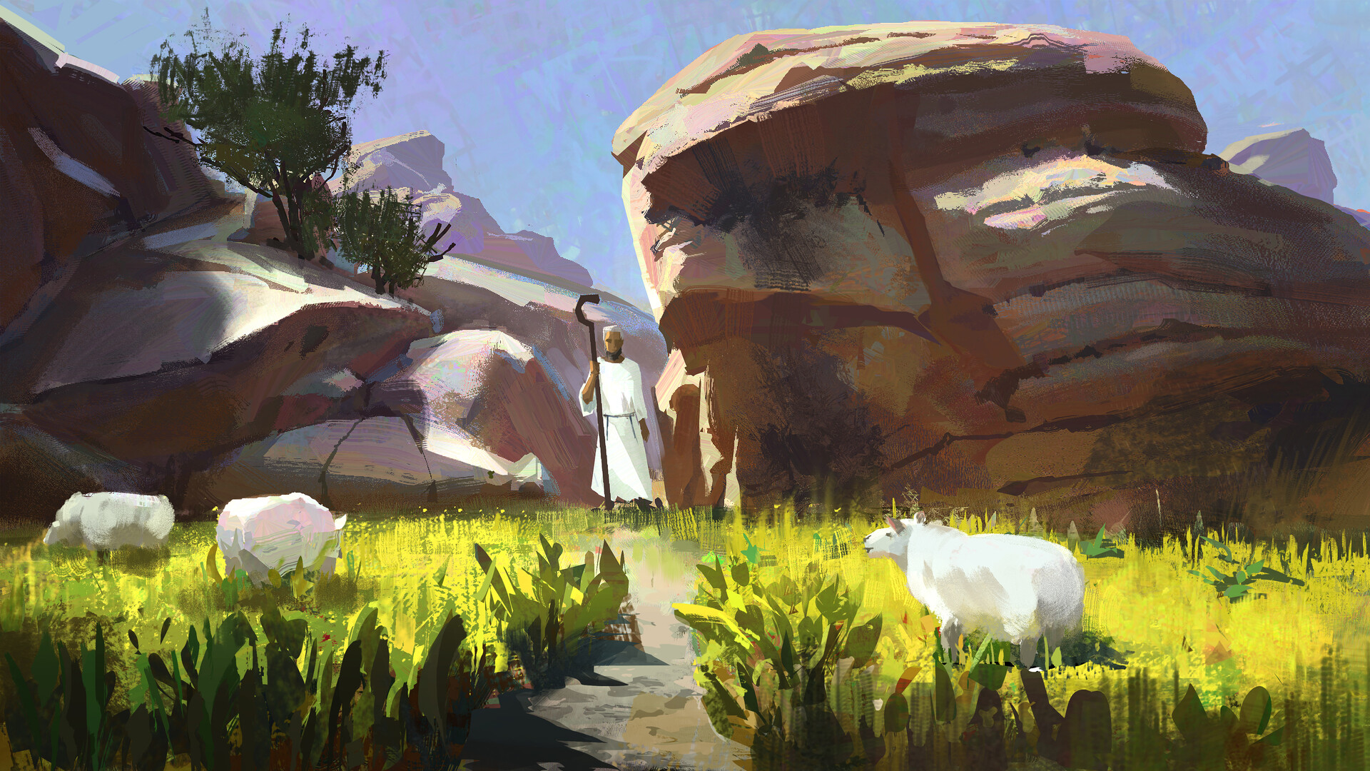 ArtStation - A Shepherd