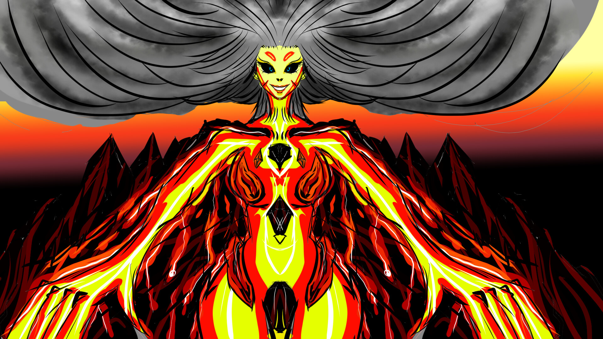 ArtStation - Volcano Girl