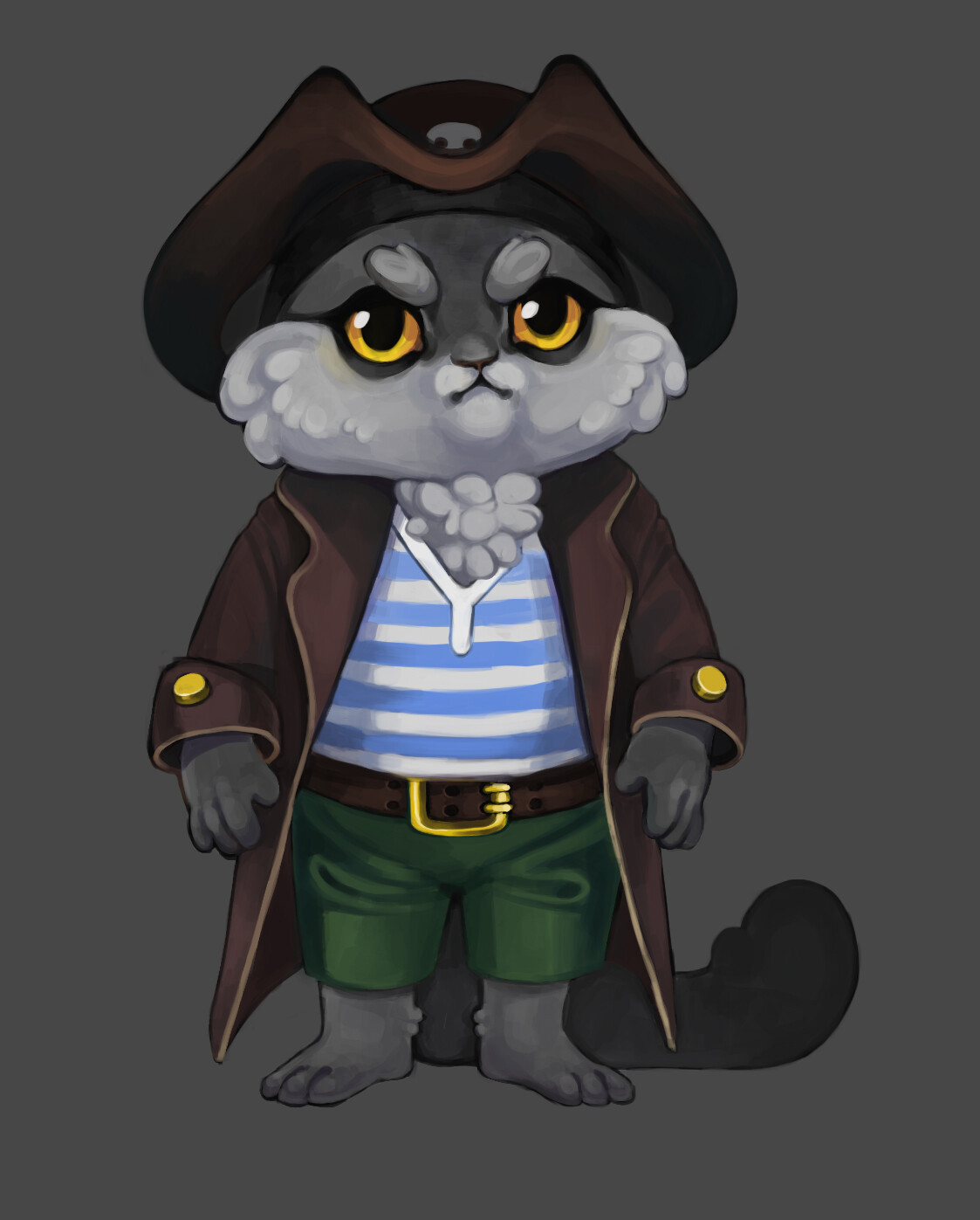 ArtStation - Cat pirate
