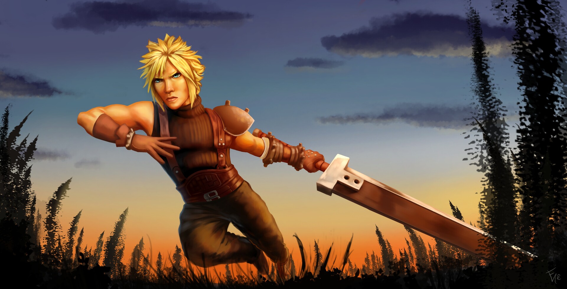 ArtStation - Cloud Strife