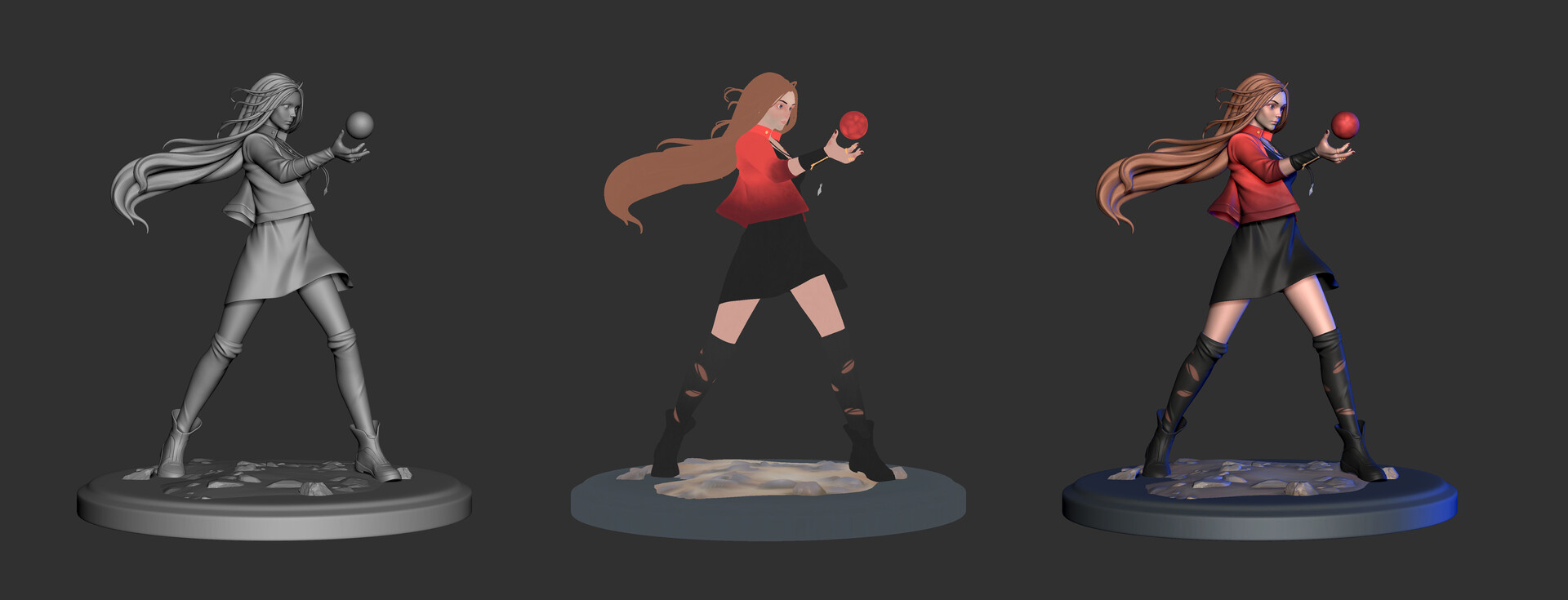 Shiyu Li - 绯红女巫同人