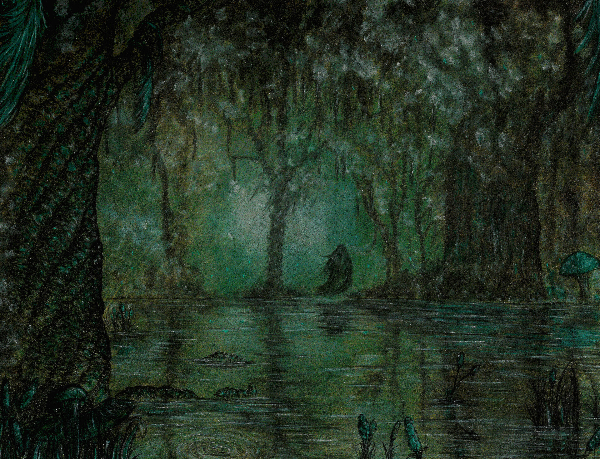 ArtStation - [Old work] Chalk swamp