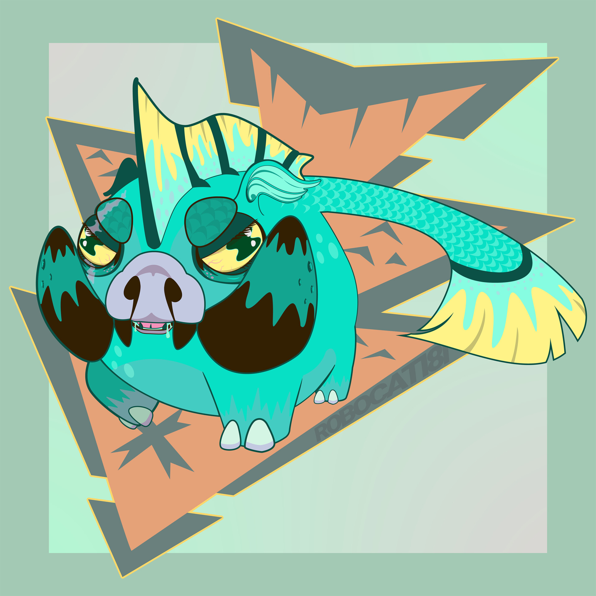 ArtStation - Salty Sea Pig