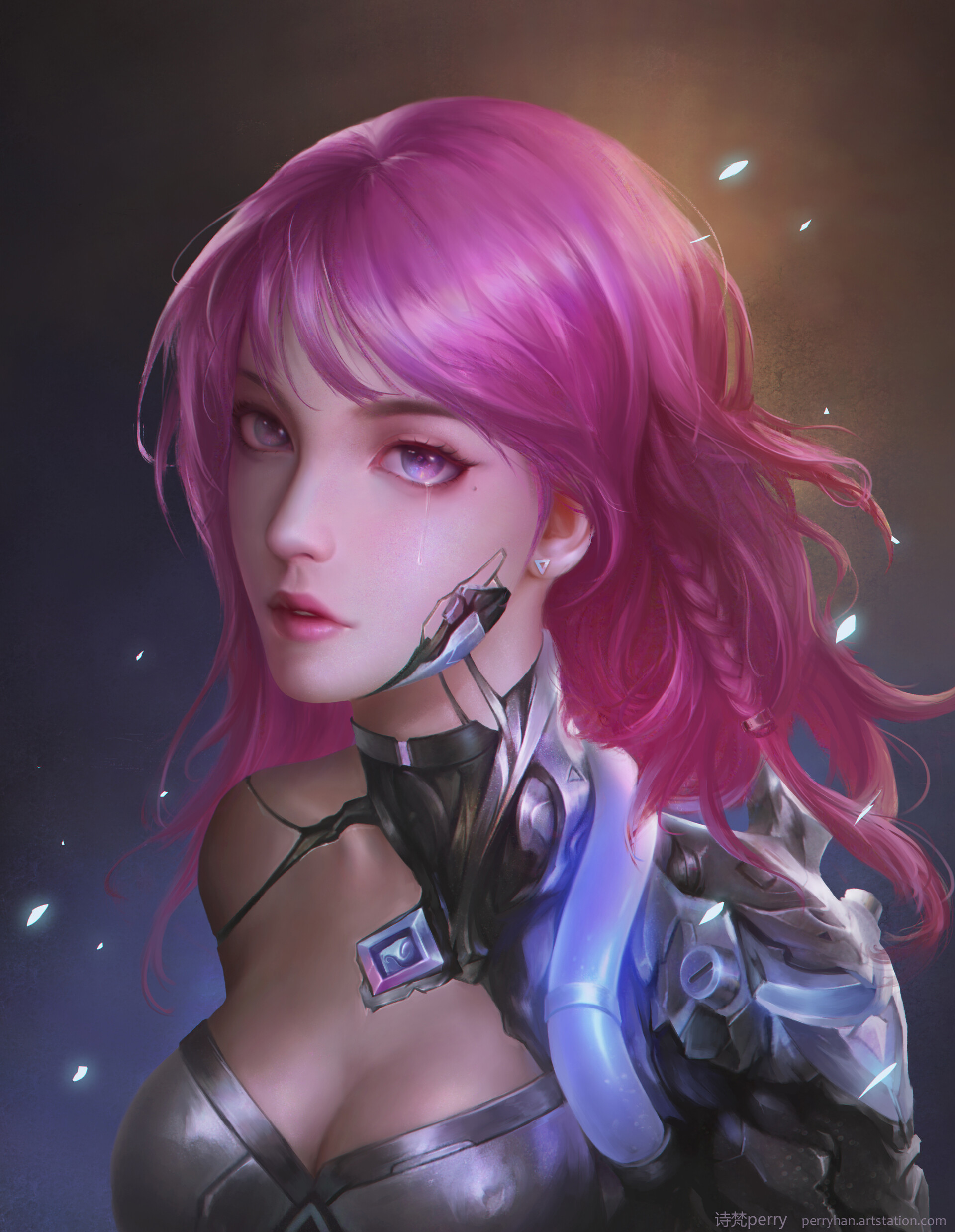 ArtStation - Cybergirl"ZOE"
