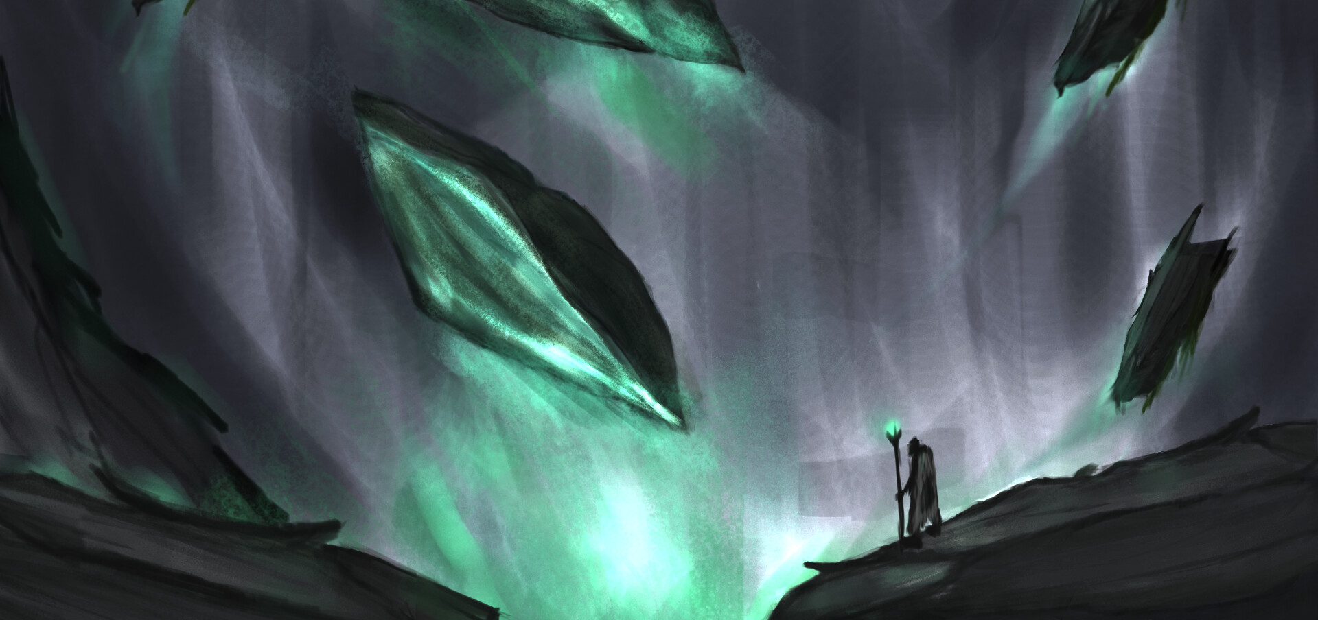 ArtStation - Consept magic cave