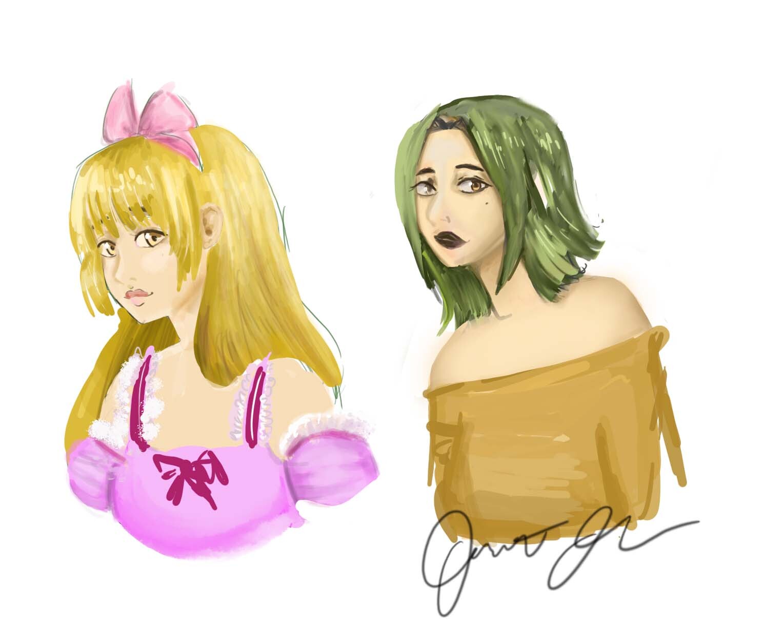 ArtStation - Opposite Sisters