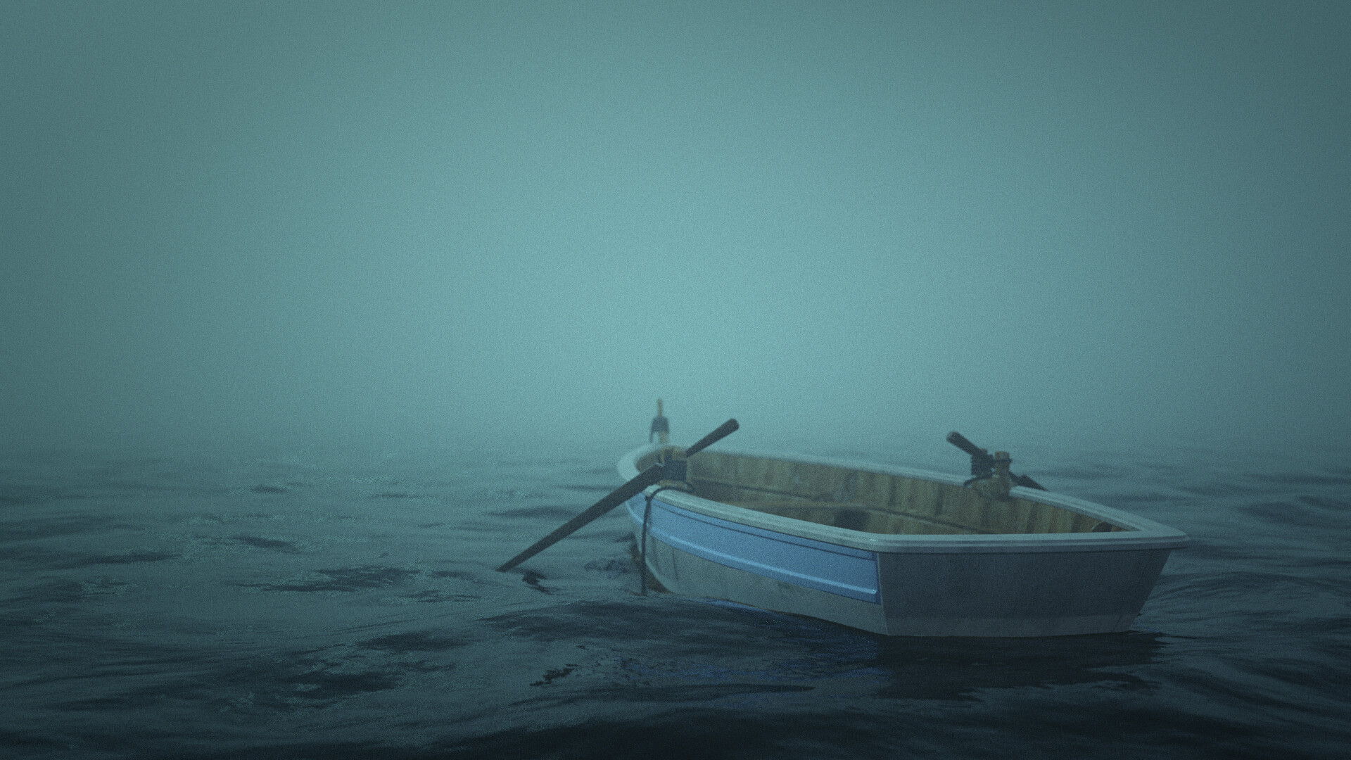 ArtStation - Alone boat