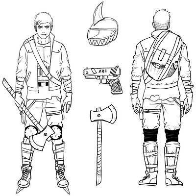 aerial assault trooper coloring pages