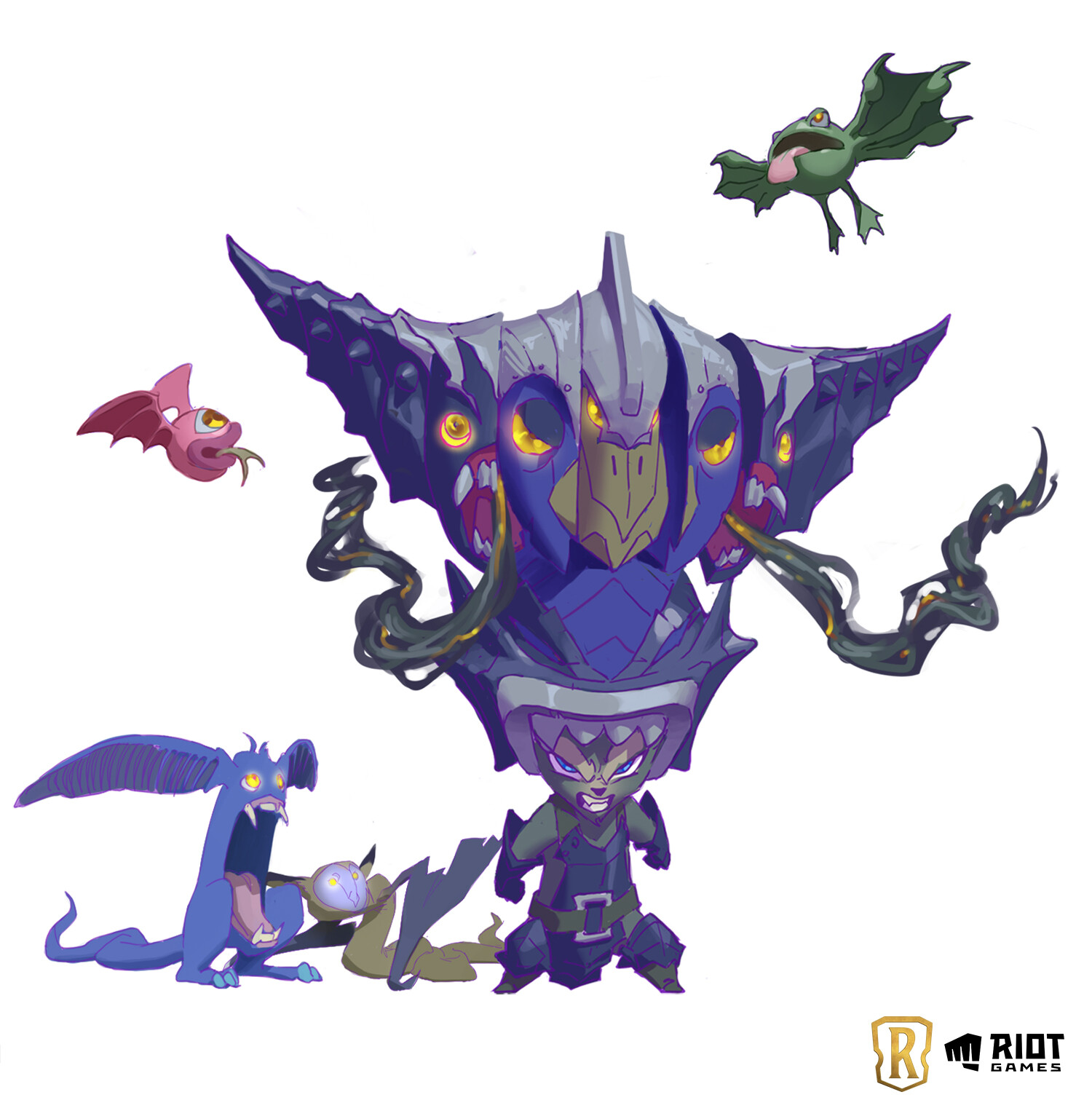 Aron Elekes - LoR Veigar Subgroup Concepts