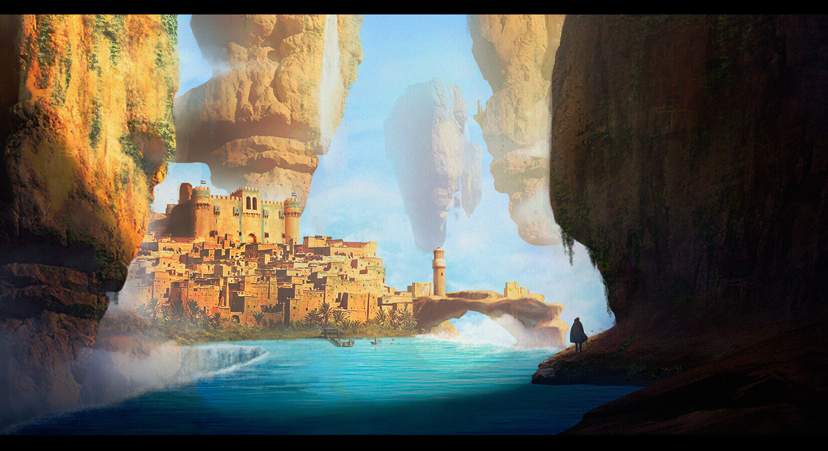 ArtStation - Floating Rocks