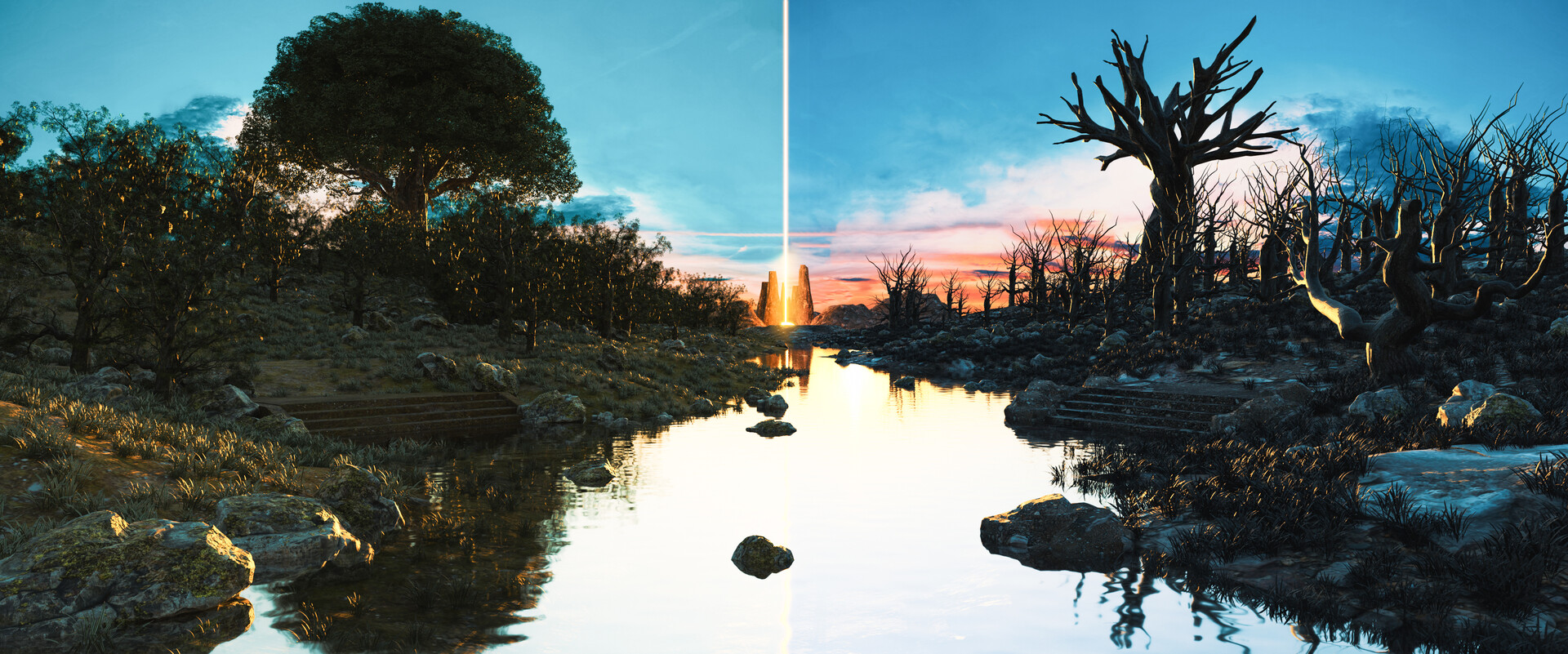 ArtStation - DOTA2 Environment