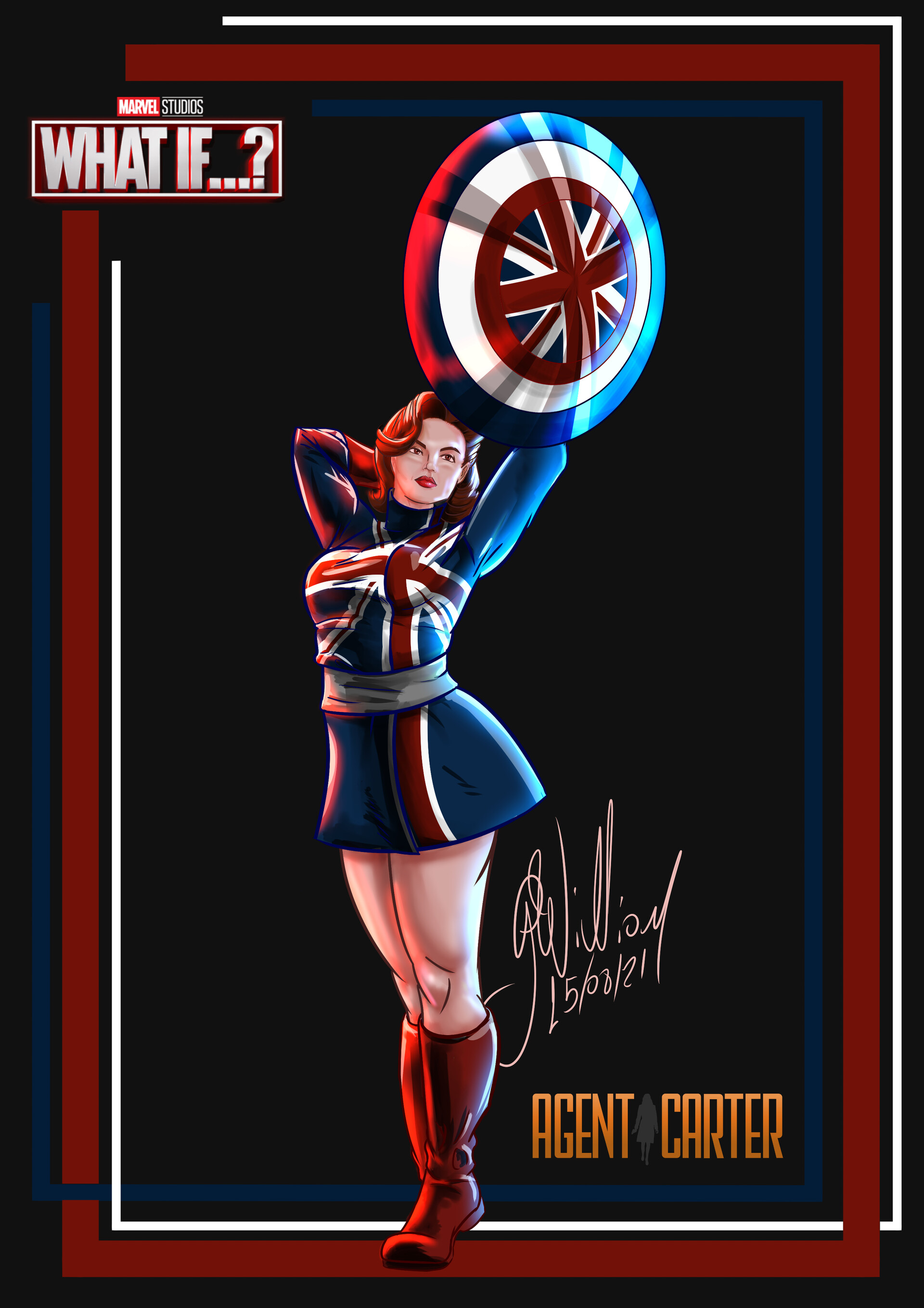 ArtStation - Captain Carter