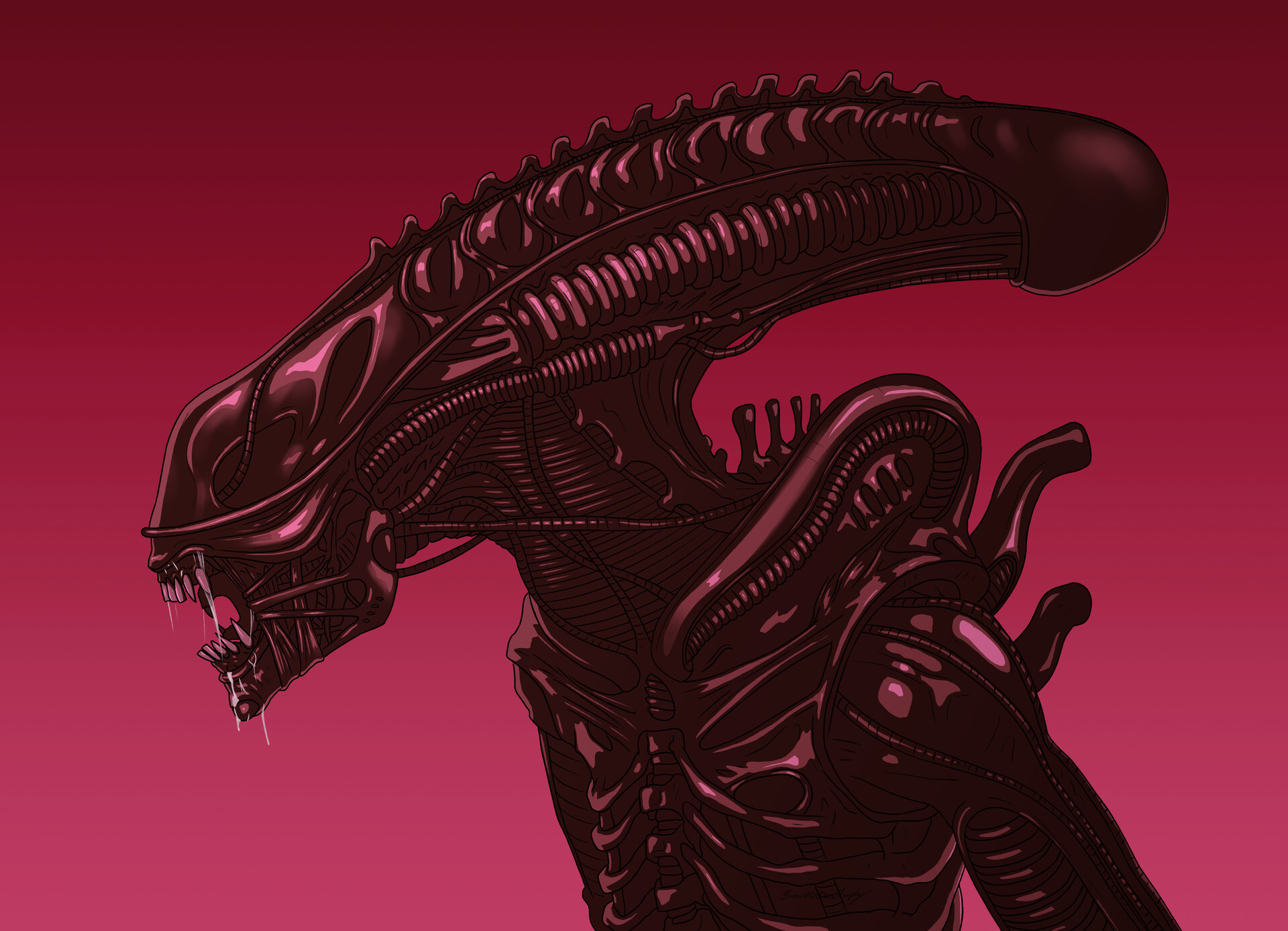 ArtStation - Alien Warrior