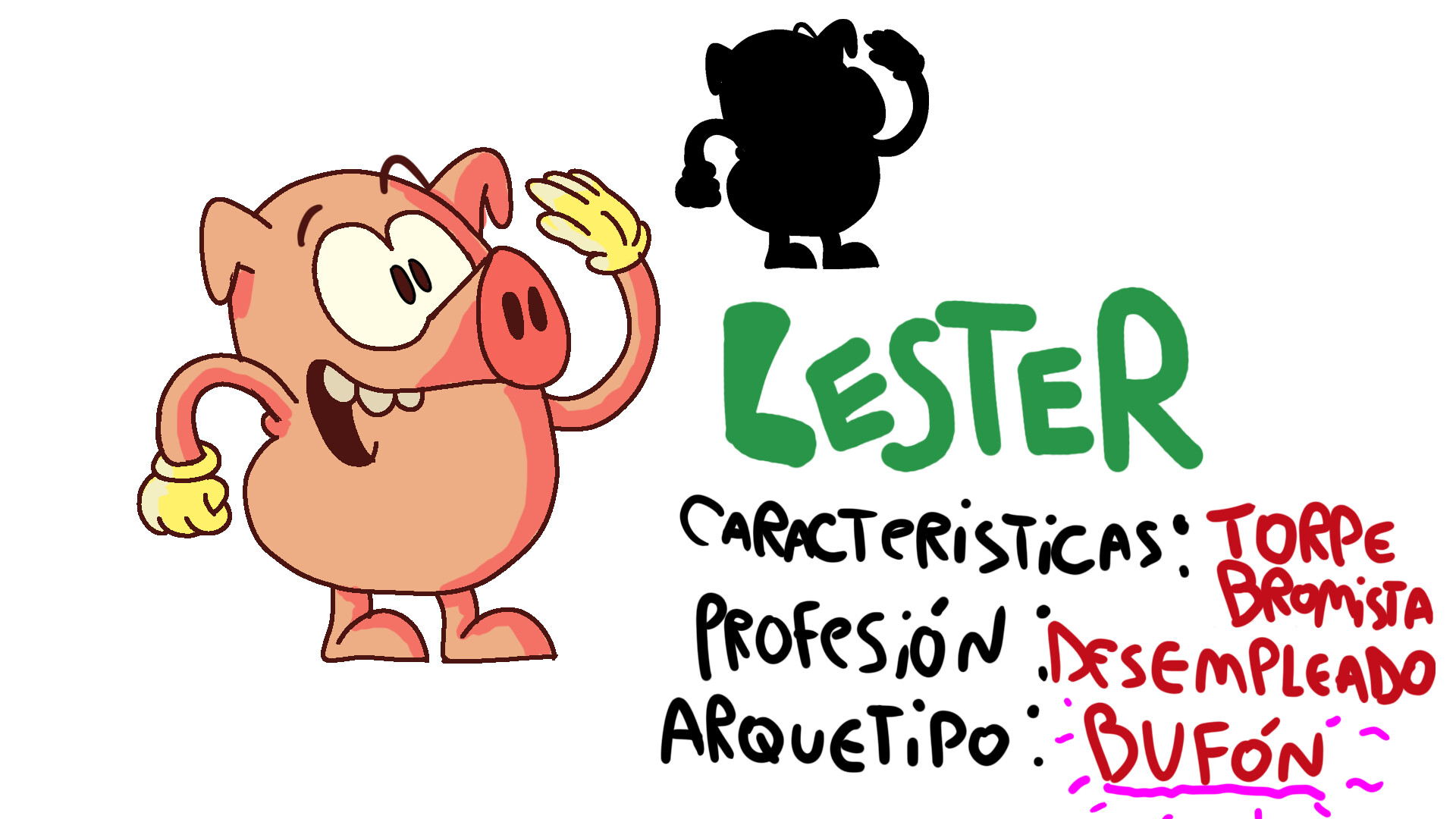 Felipe Moraga - Lester the pig