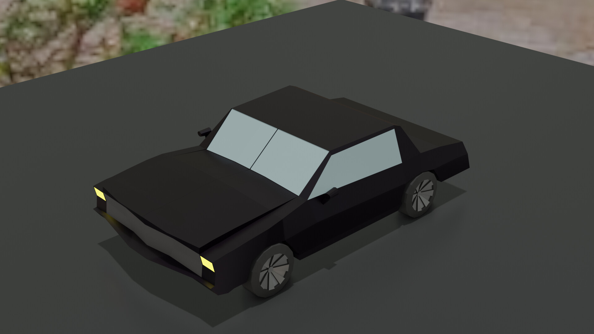 ArtStation - Alonzo: First Low Poly Model